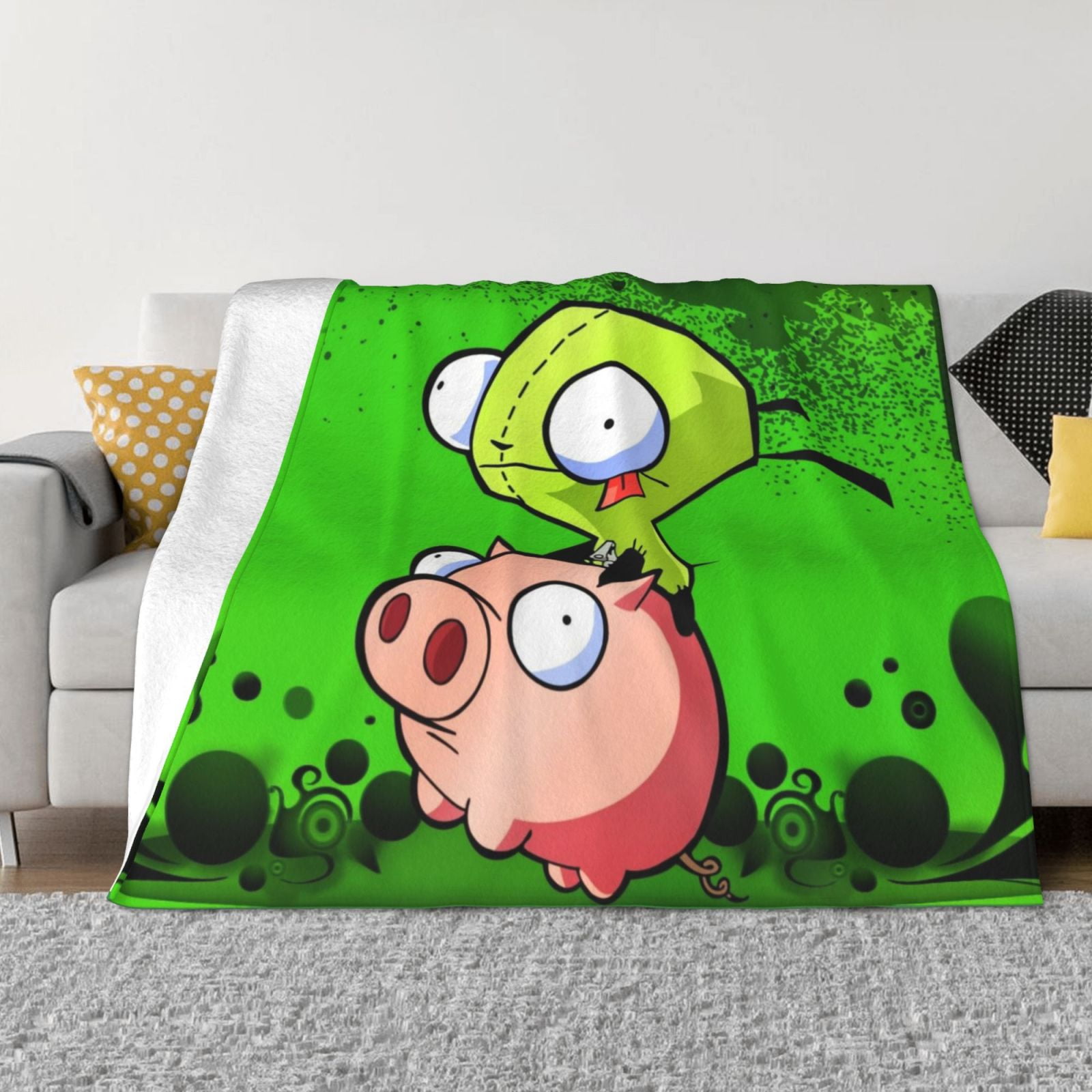 Invader Zim Kids Adults Ultra-Soft Micro Fleece Blanket Throw All ...