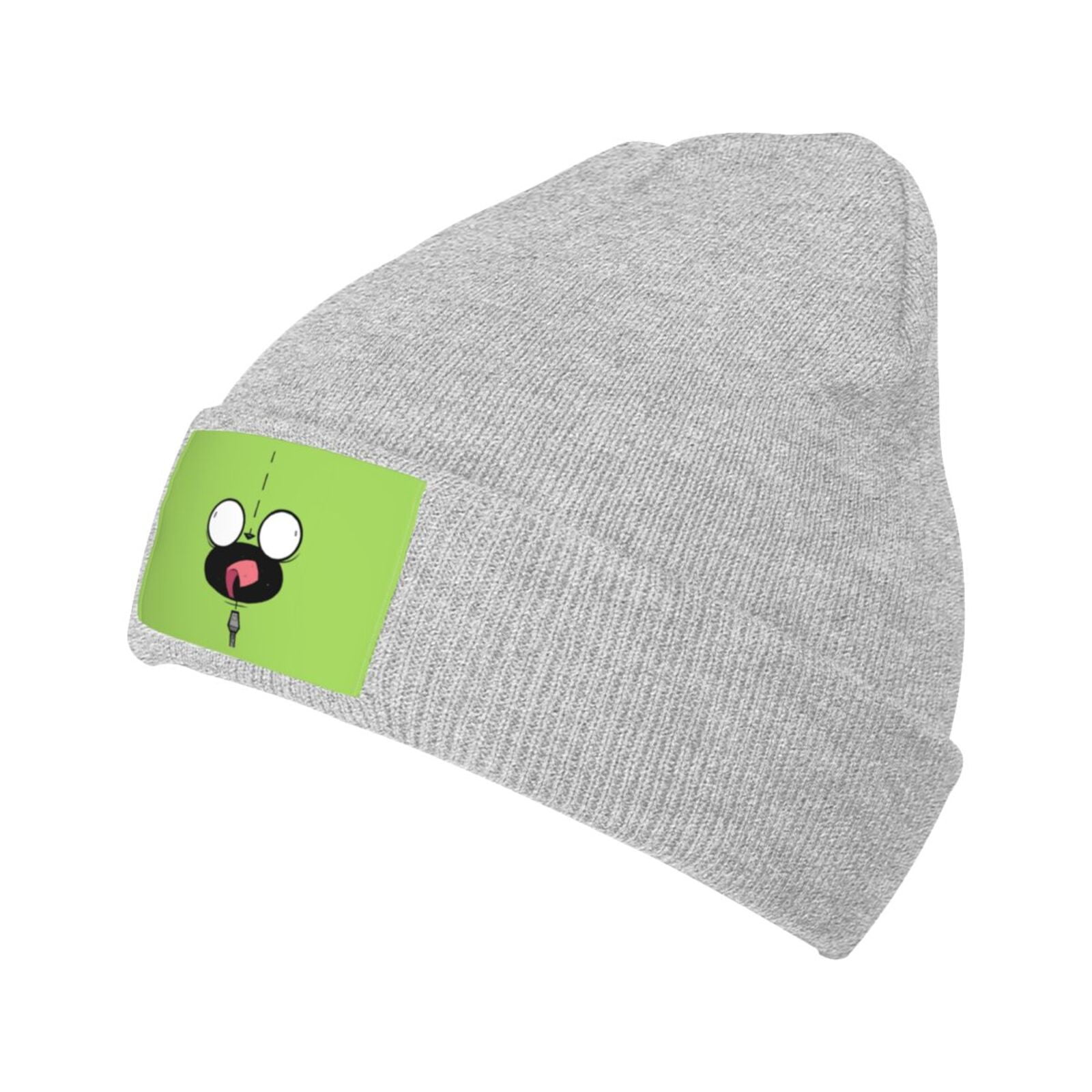 Invader Zim Knit Beanie Hat Winter Soft Watch Cap Elastic Skull Caps ...