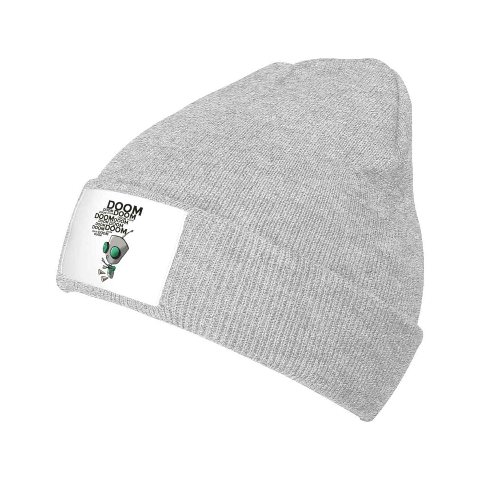 Invader Zim Knit Beanie Hat Winter Soft Watch Cap Elastic Skull Caps ...