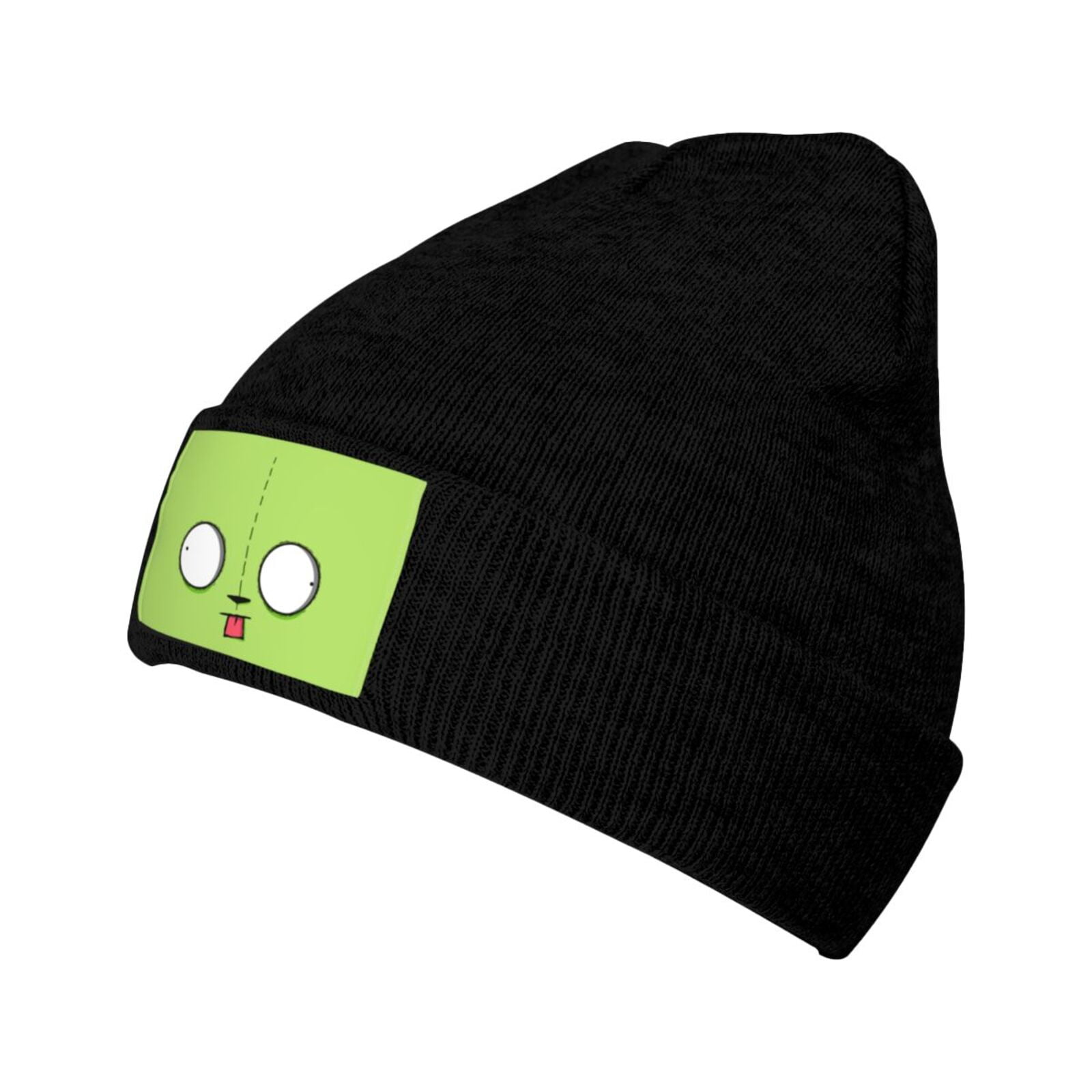 Invader Zim Knit Beanie Hat Winter Soft Watch Cap Elastic Skull Caps ...