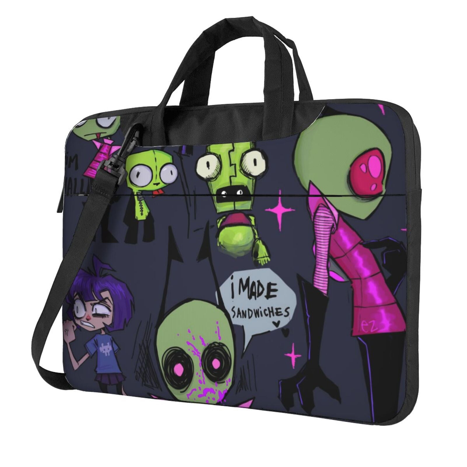 Invader Zim Laptop Bag Shoulder Portable Laptop Case Sleeve Chromebook ...