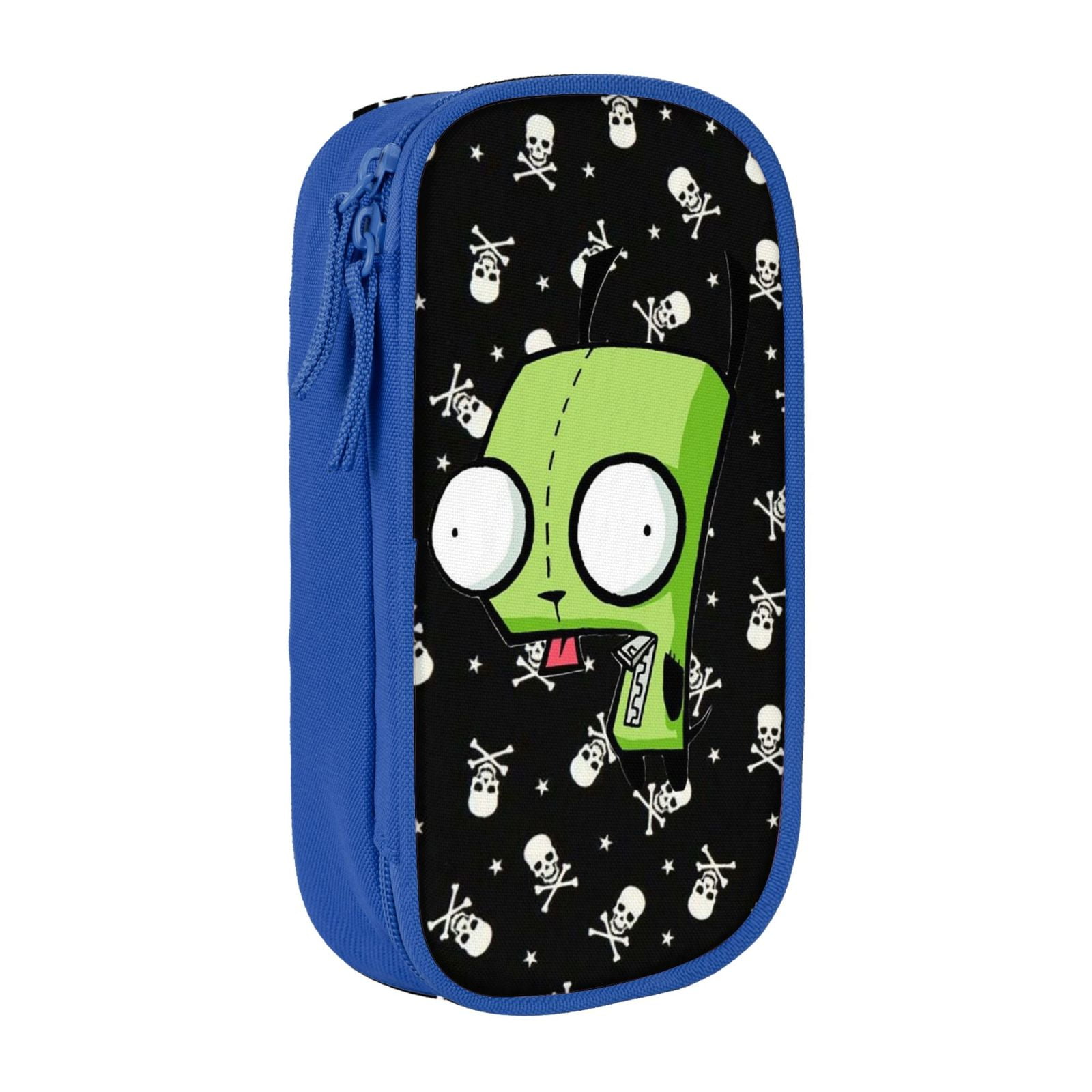 Invader Zim Large Pencil Case, Durable Pencil Pouch with Big Capacity ...