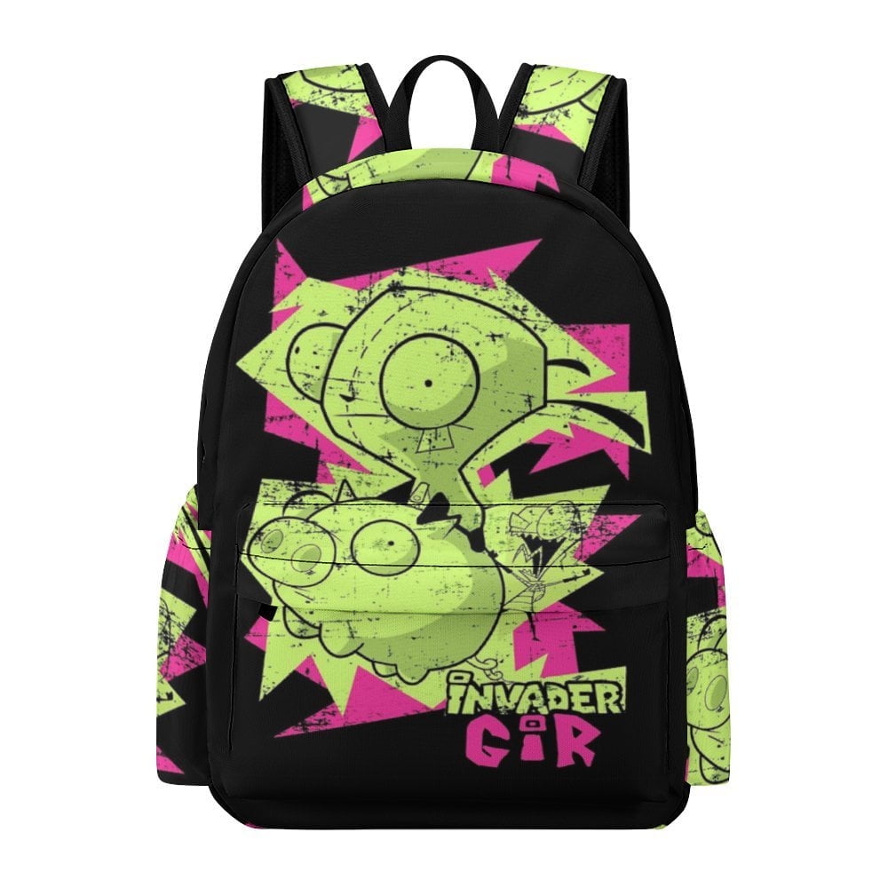 Invader Zim Leisure Backpack 3D Printing Cute School Backpacks Outing ...