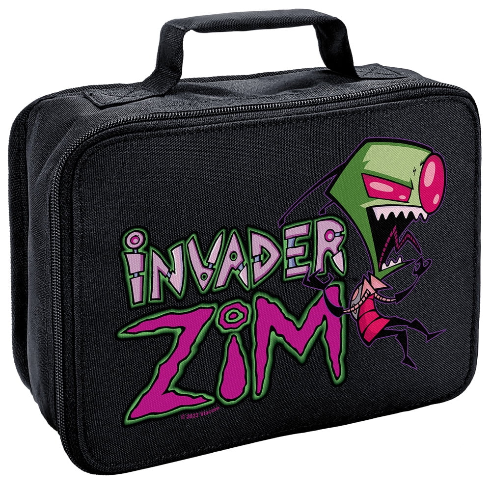 Invader Zim Logo Insulated Soft Sided Lunch Box - Reusable Lunch Bag ...