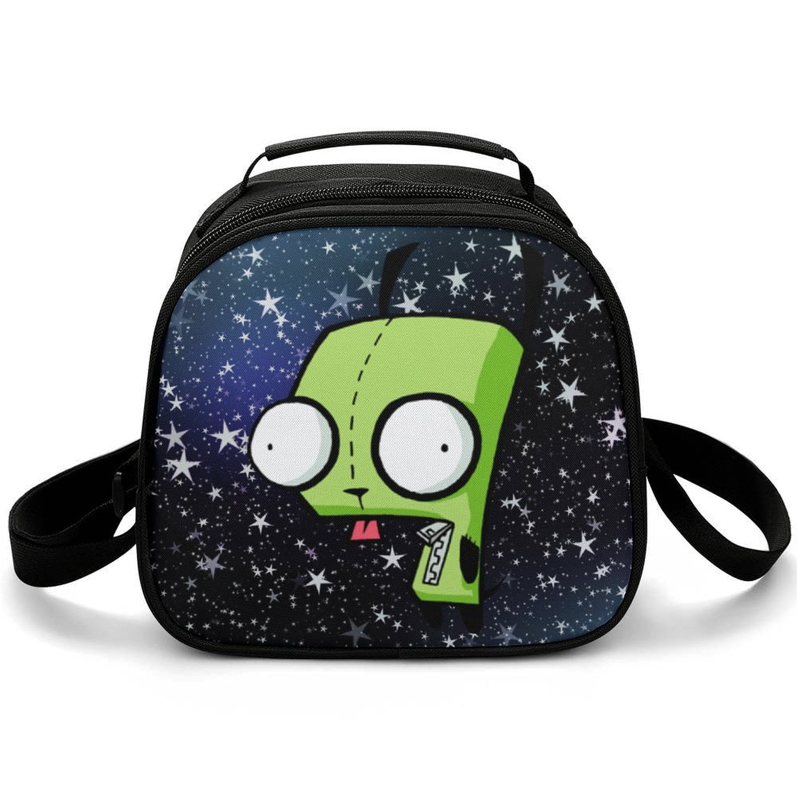 Invader Zim Lunch Bag Cooler Bag Portable Meal Holder Shoulder Bag ...