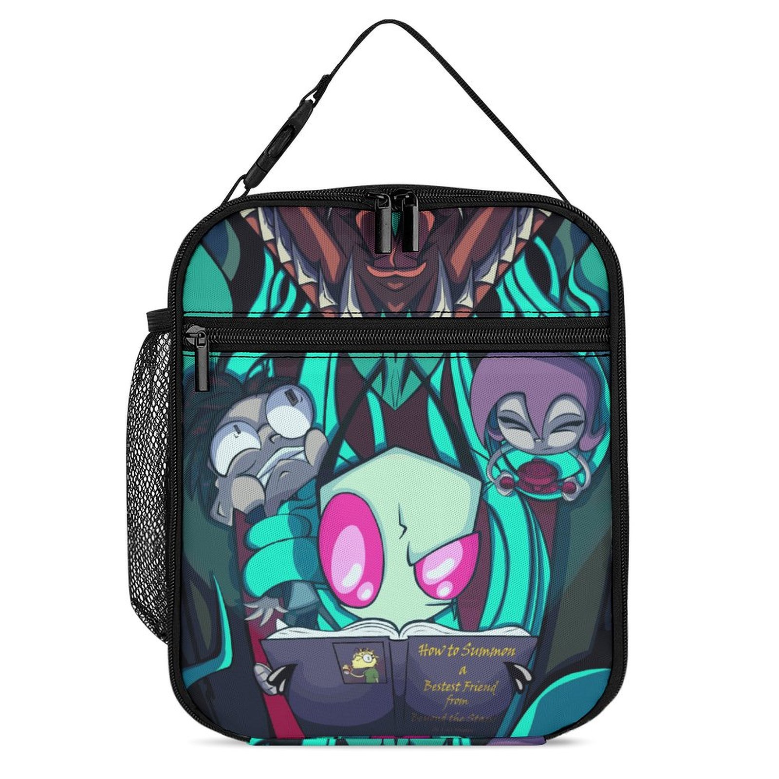 Invader Zim Lunch Bag Insulated Lunch Box Meal Cooler Bag Reusable ...