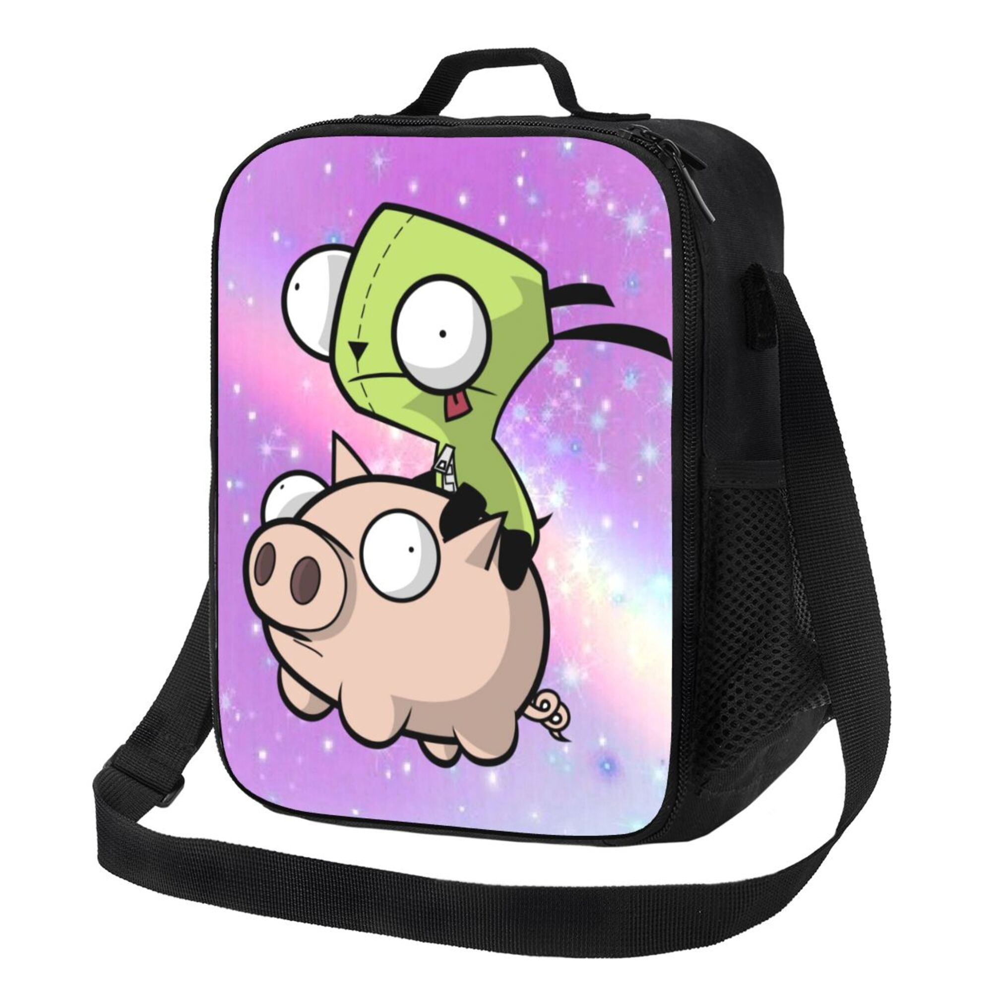 Invader Zim Lunch Bag Lunch Box Lightweight Durable Lunch Tote Bag ...