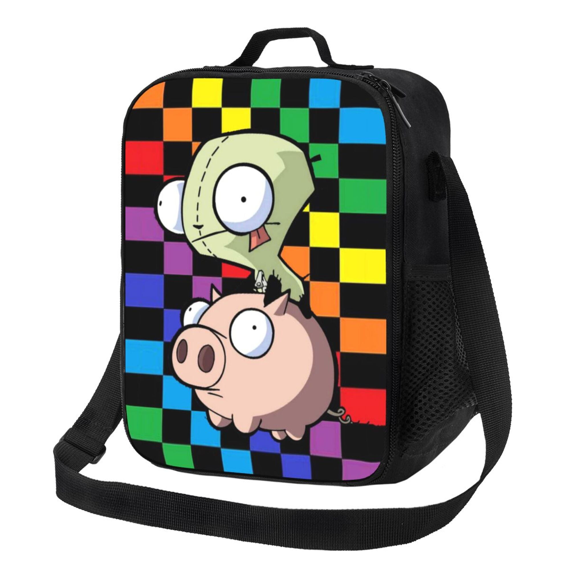 Invader Zim Lunch Bag Lunch Box Lightweight Durable Lunch Tote Bag ...