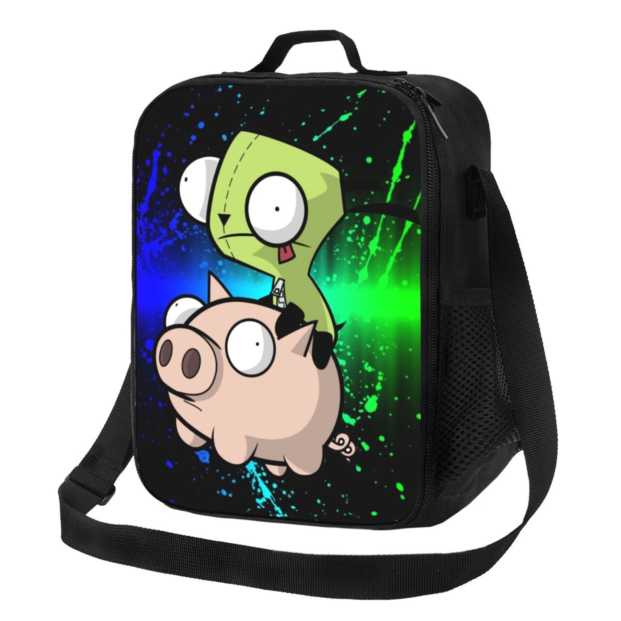 Invader Zim Lunch Bag Lunch Box Lightweight Durable Lunch Tote Bag ...