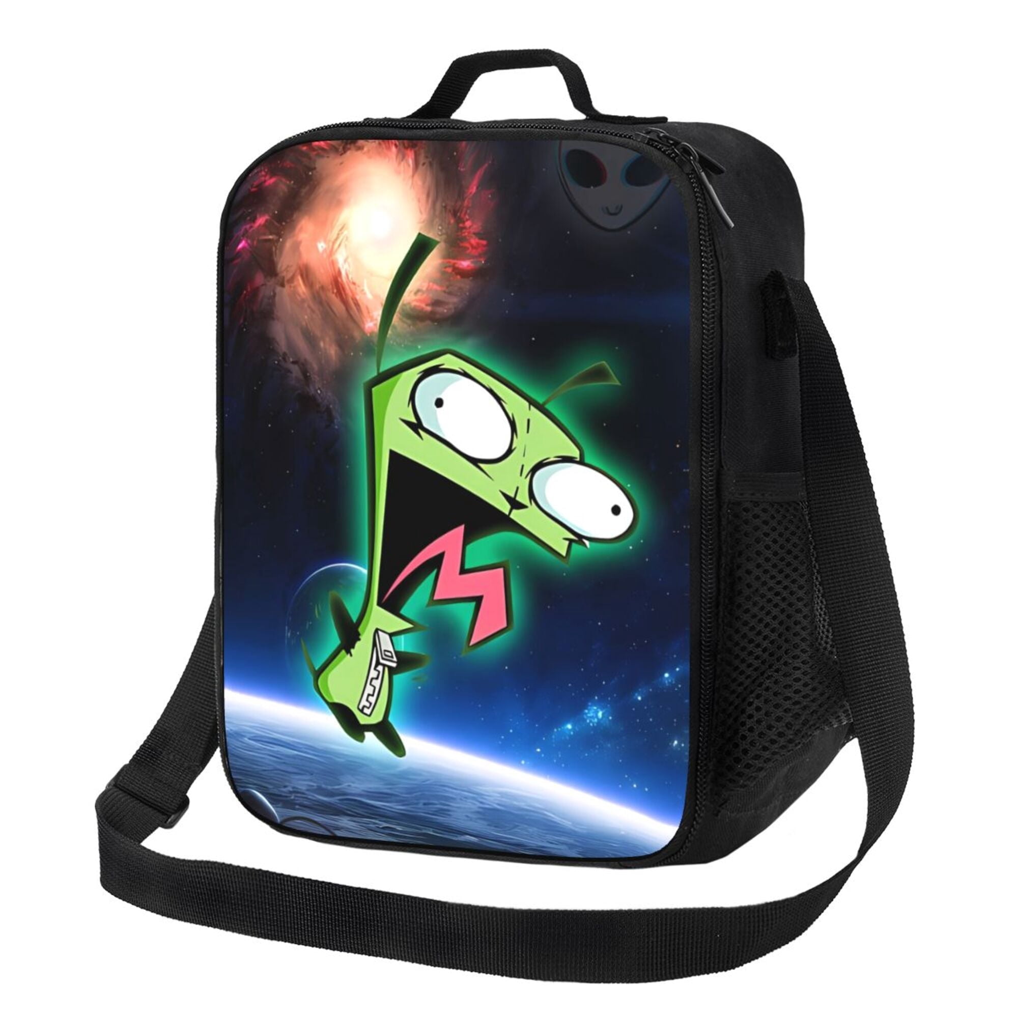 Invader Zim Lunch Bag Lunch Box Lightweight Durable Lunch Tote Bag ...