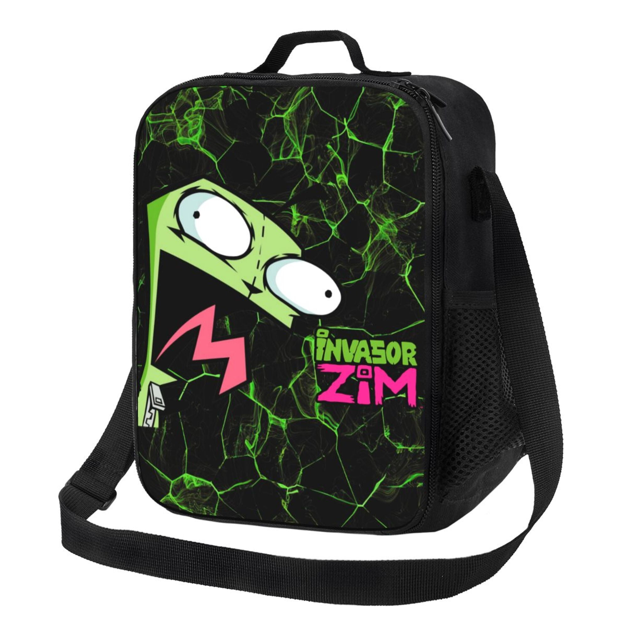 Invader Zim Lunch Bag Lunch Box Lightweight Durable Lunch Tote Bag ...