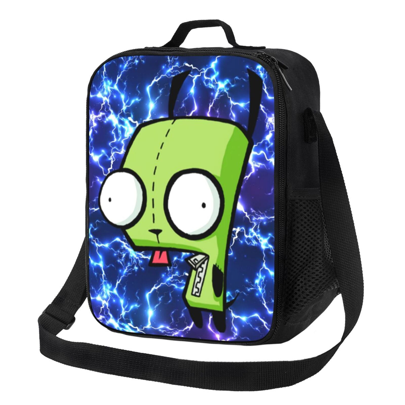 Invader Zim Lunch Bags Insulated Lunch Box Container Adjustable Cooler ...