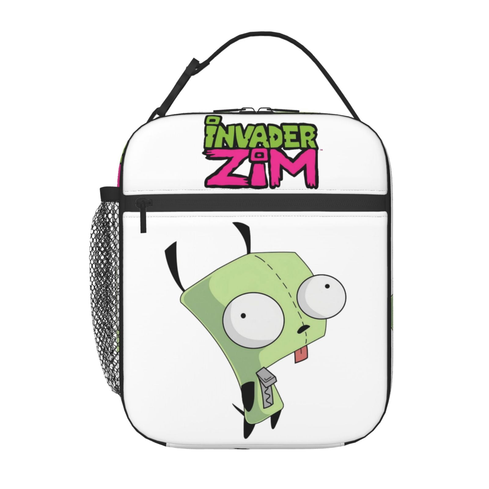 Invader Zim Lunchbag Printed Tote Bags Insulated Lunchbox For Work ...