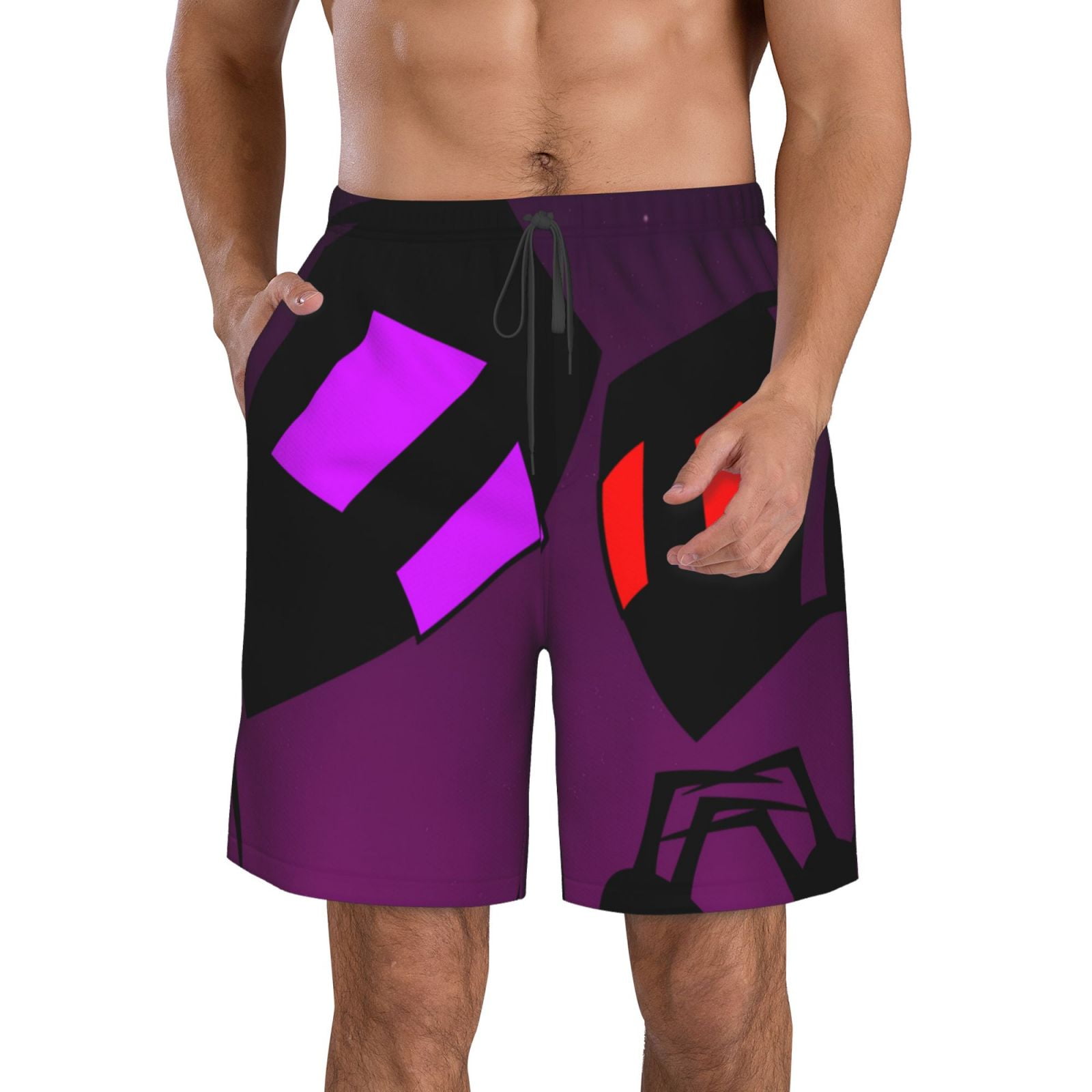 Invader Zim Men's Beach Shorts Swim Trunks Casual Quick Dry Board ...