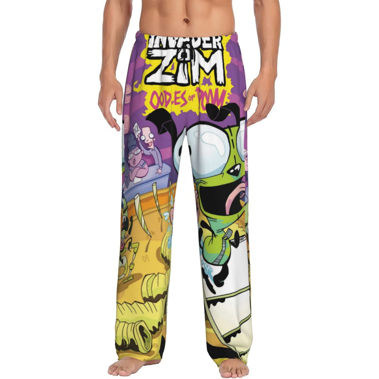 Invader Zim Men's Pajama Pants With Pockets Lounge Fashion Cozy Daily ...