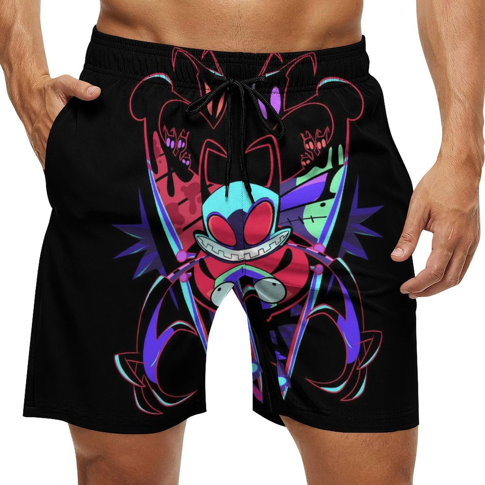 Invader Zim Mens Board Shorts Quick Dry Swim Trunk Lightweight Soft ...