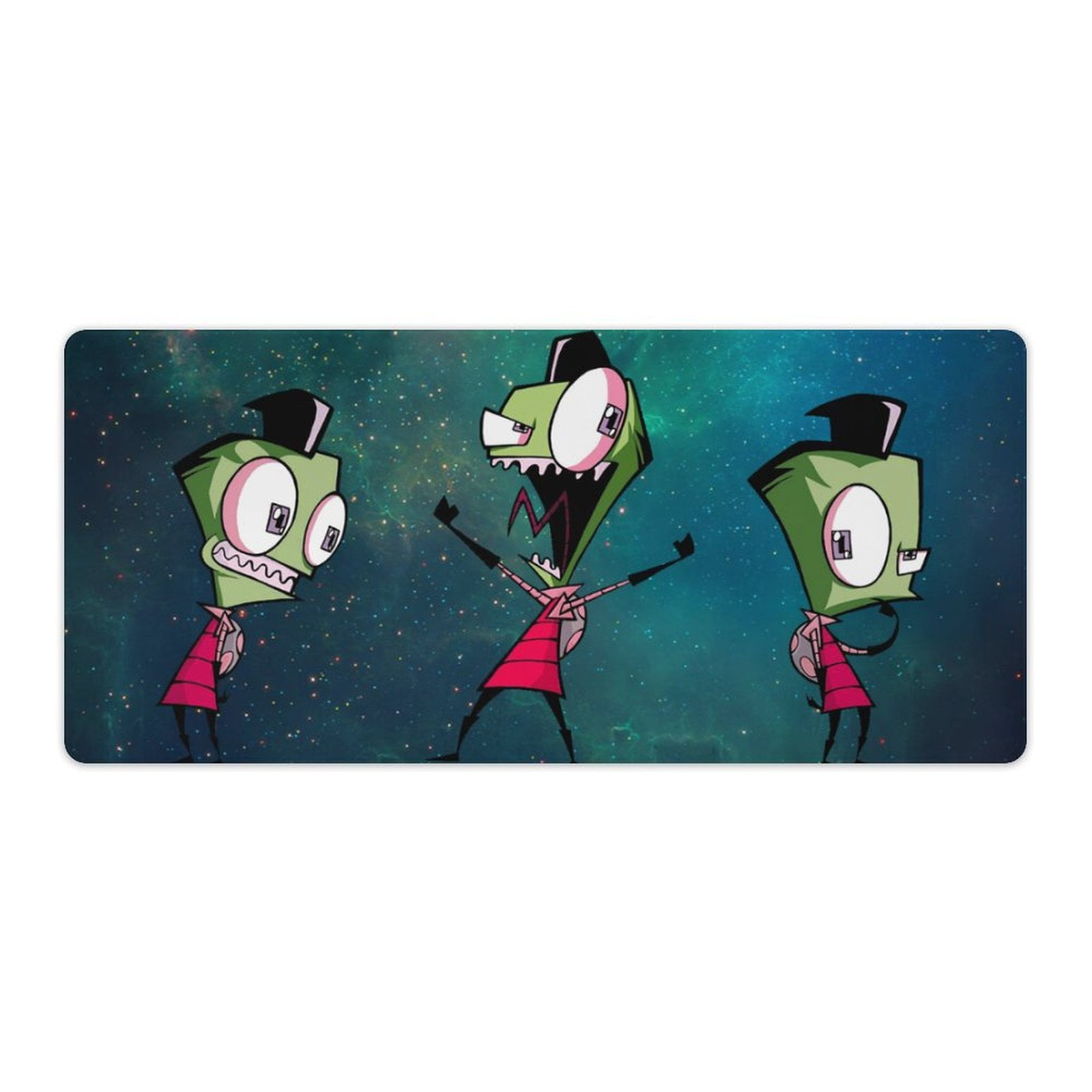 Invader Zim Mouse Pad Extended Gaming No-sliped Large Desk Mat Stitched ...