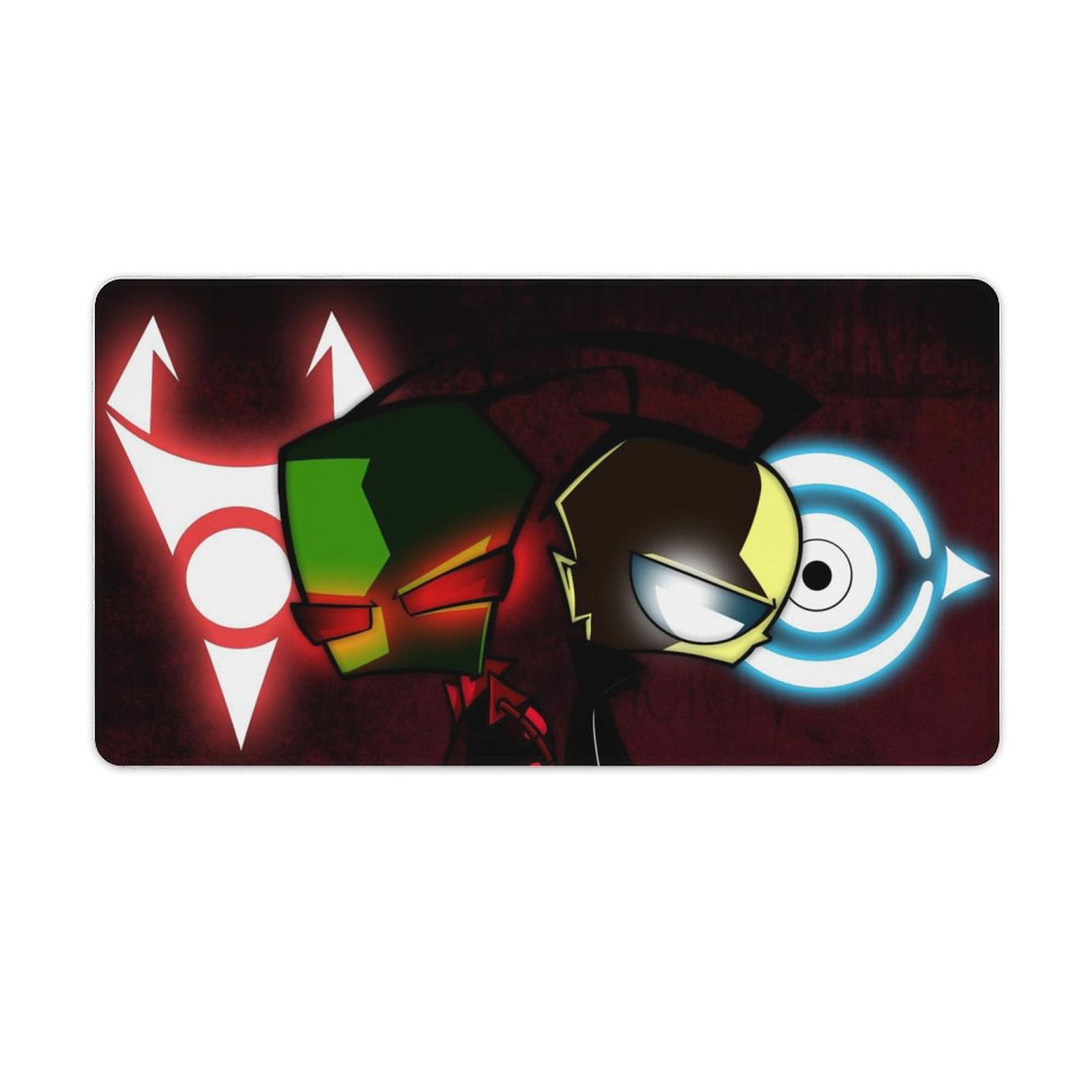 Invader Zim Mouse Pad Extended Gaming No-sliped Large Desk Mat Stitched ...