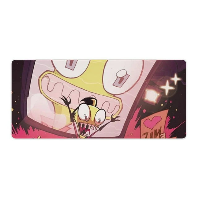 Invader Zim Mouse Pad Extended Gaming No-sliped Large Desk Mat Stitched ...