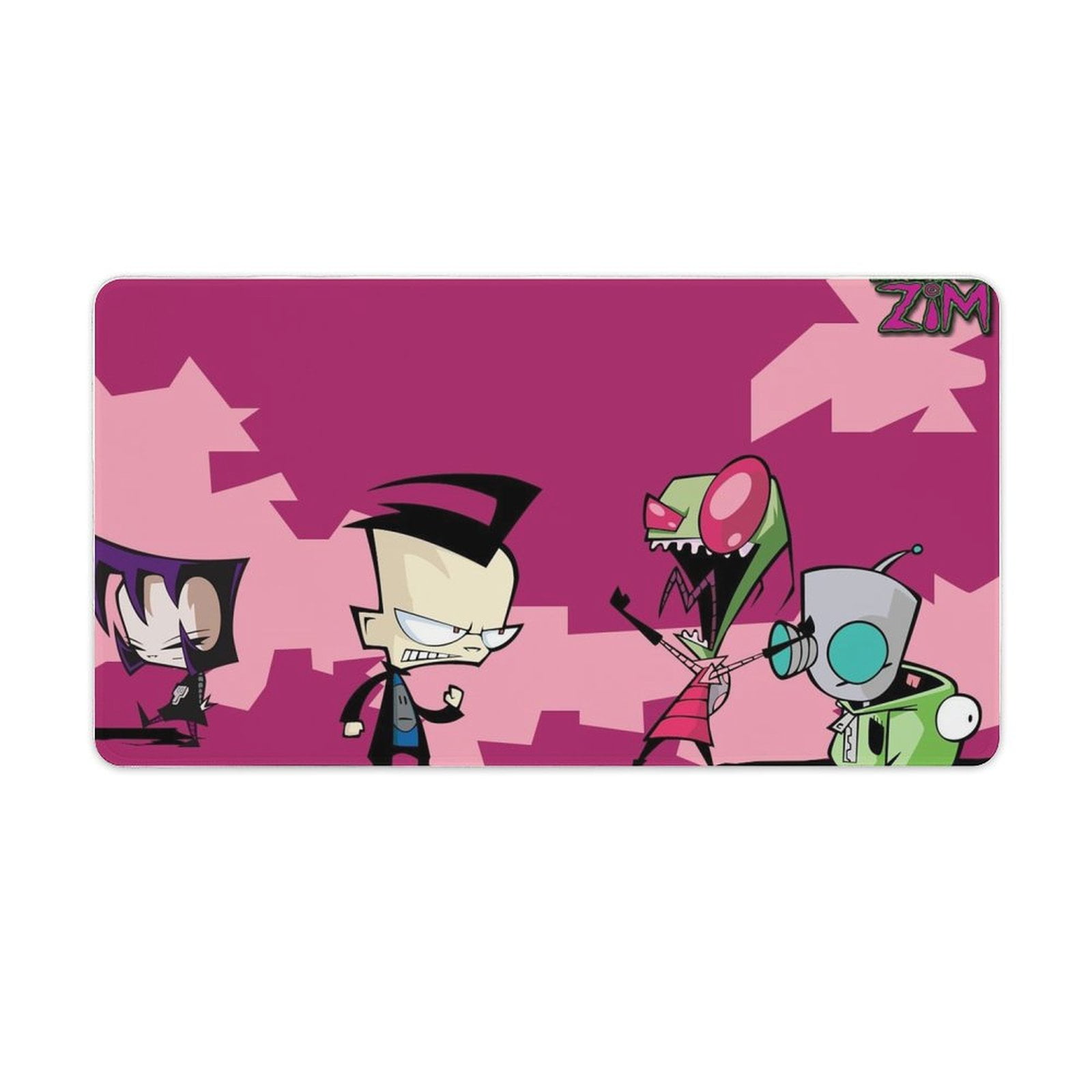Invader Zim Mouse Pad Extended Gaming No-sliped Large Desk Mat Stitched ...
