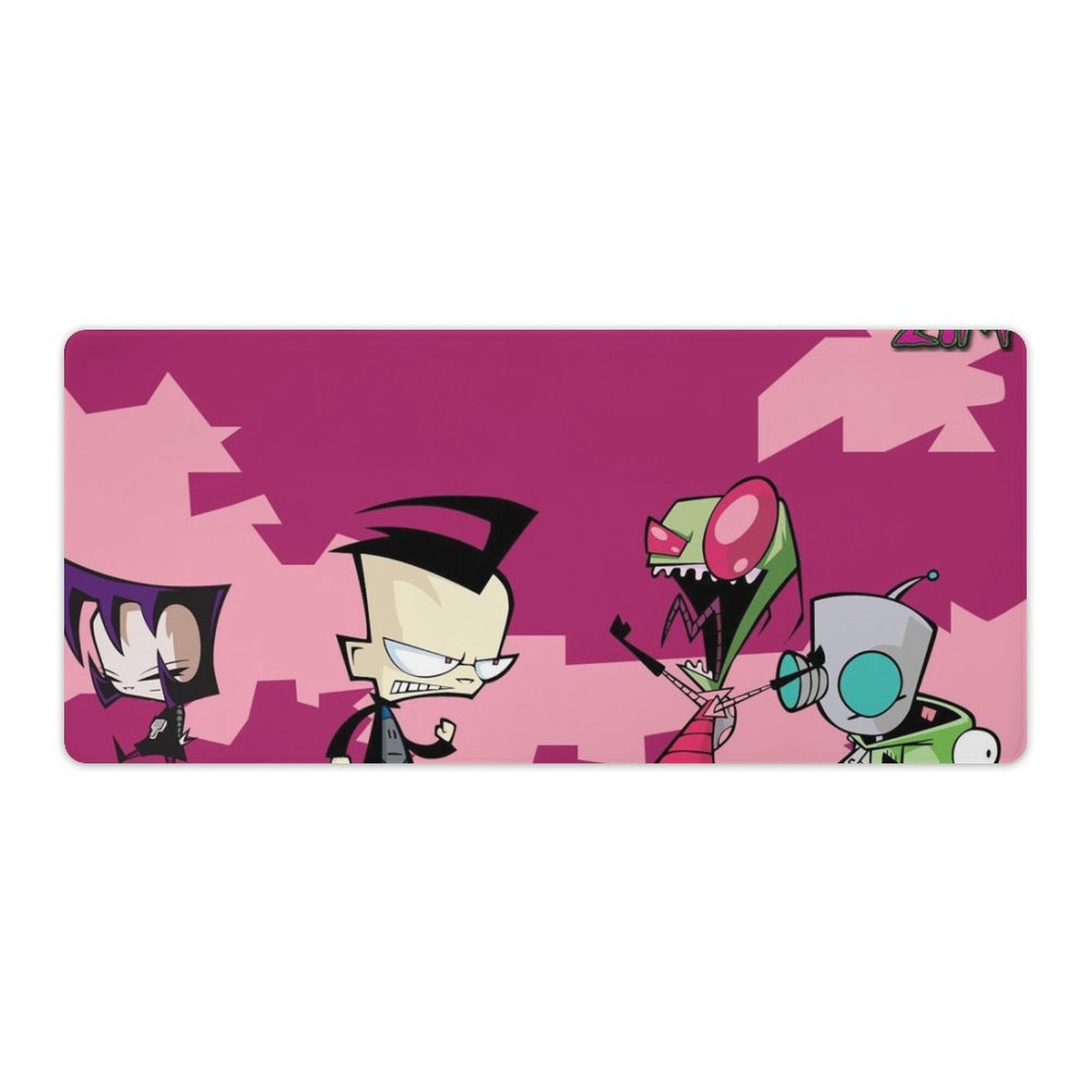 Invader Zim Mouse Pad Extended Gaming No-sliped Large Desk Mat Stitched ...