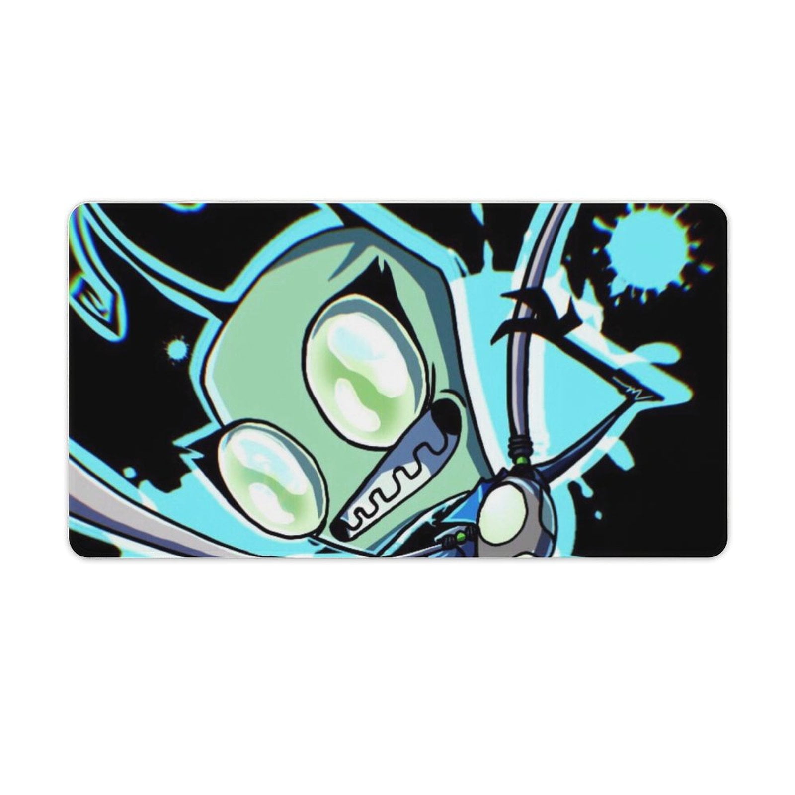 Invader Zim Mouse Pad Extended Gaming No-sliped Large Desk Mat Stitched ...