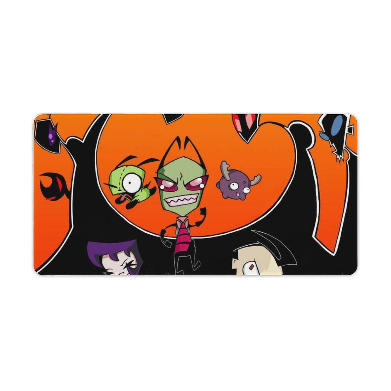 Invader Zim Mouse Pad Extended Gaming No-sliped Large Desk Mat Stitched ...