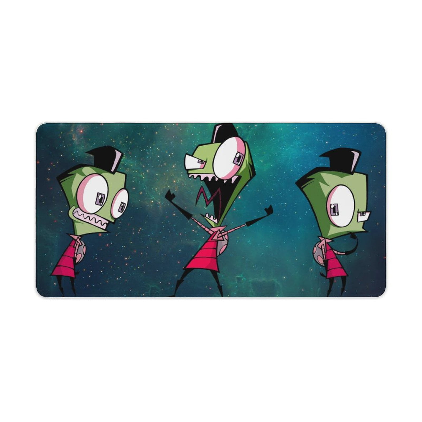 Invader Zim Mouse Pad Extended Gaming No-sliped Large Desk Mat Stitched ...
