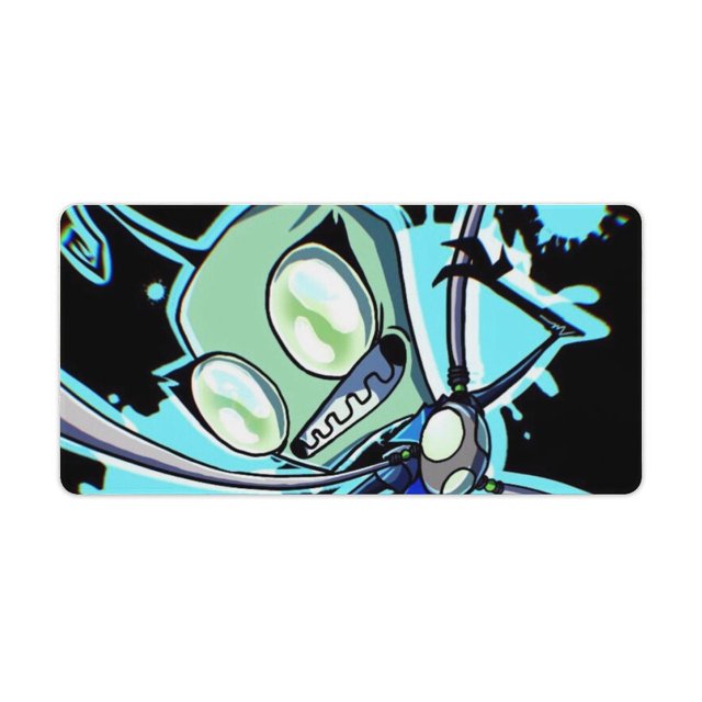 Invader Zim Mouse Pad Extended Gaming No-sliped Large Desk Mat Stitched ...