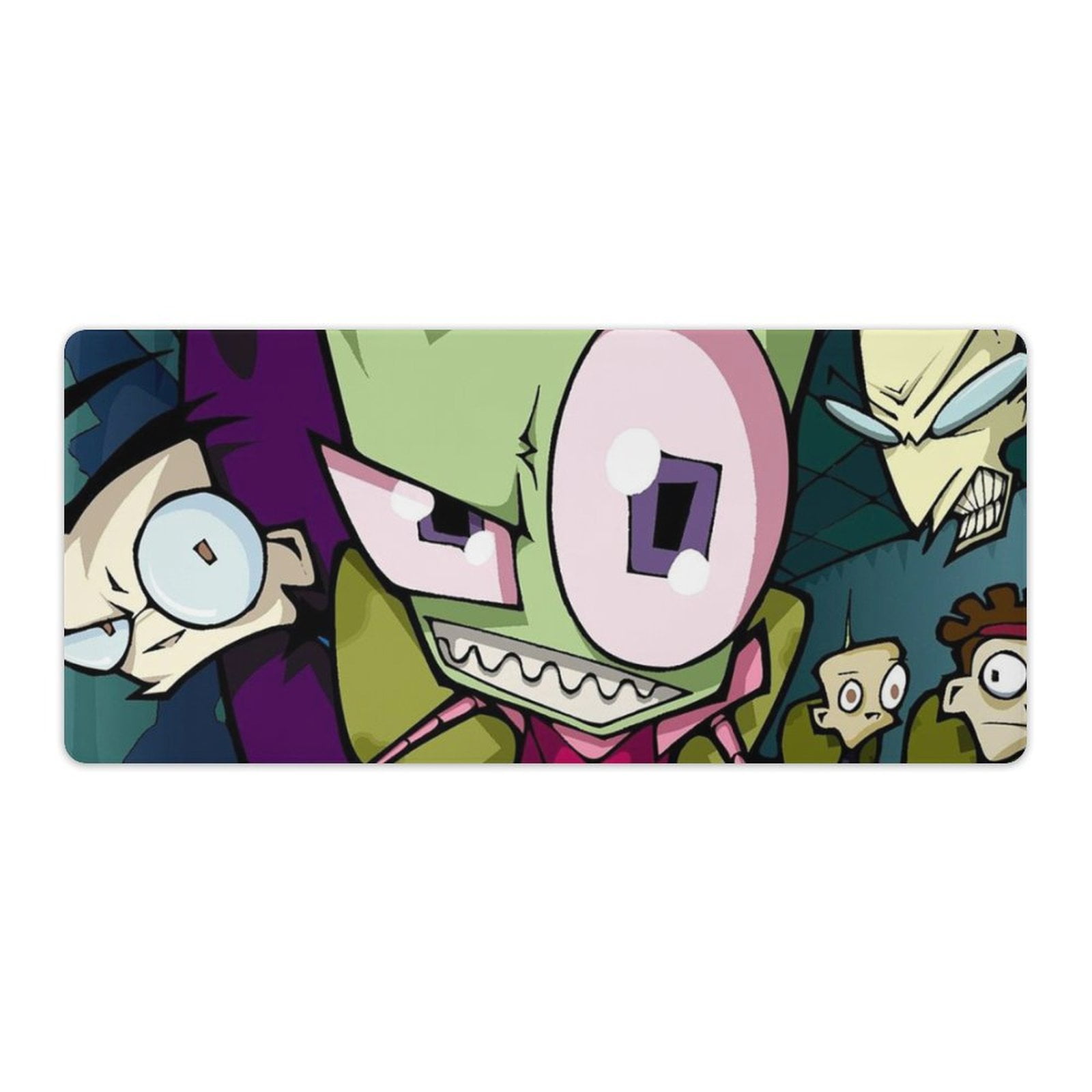 Invader Zim Mouse Pad Extended Gaming No-sliped Large Desk Mat Stitched ...