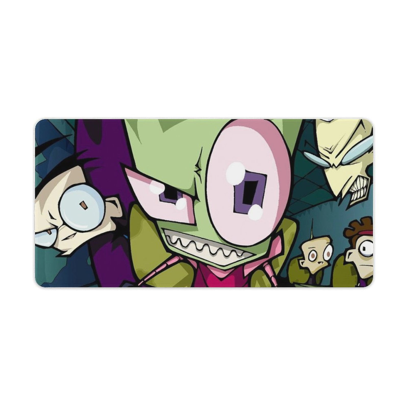 Invader Zim Mouse Pad Extended Gaming No-sliped Large Desk Mat Stitched ...