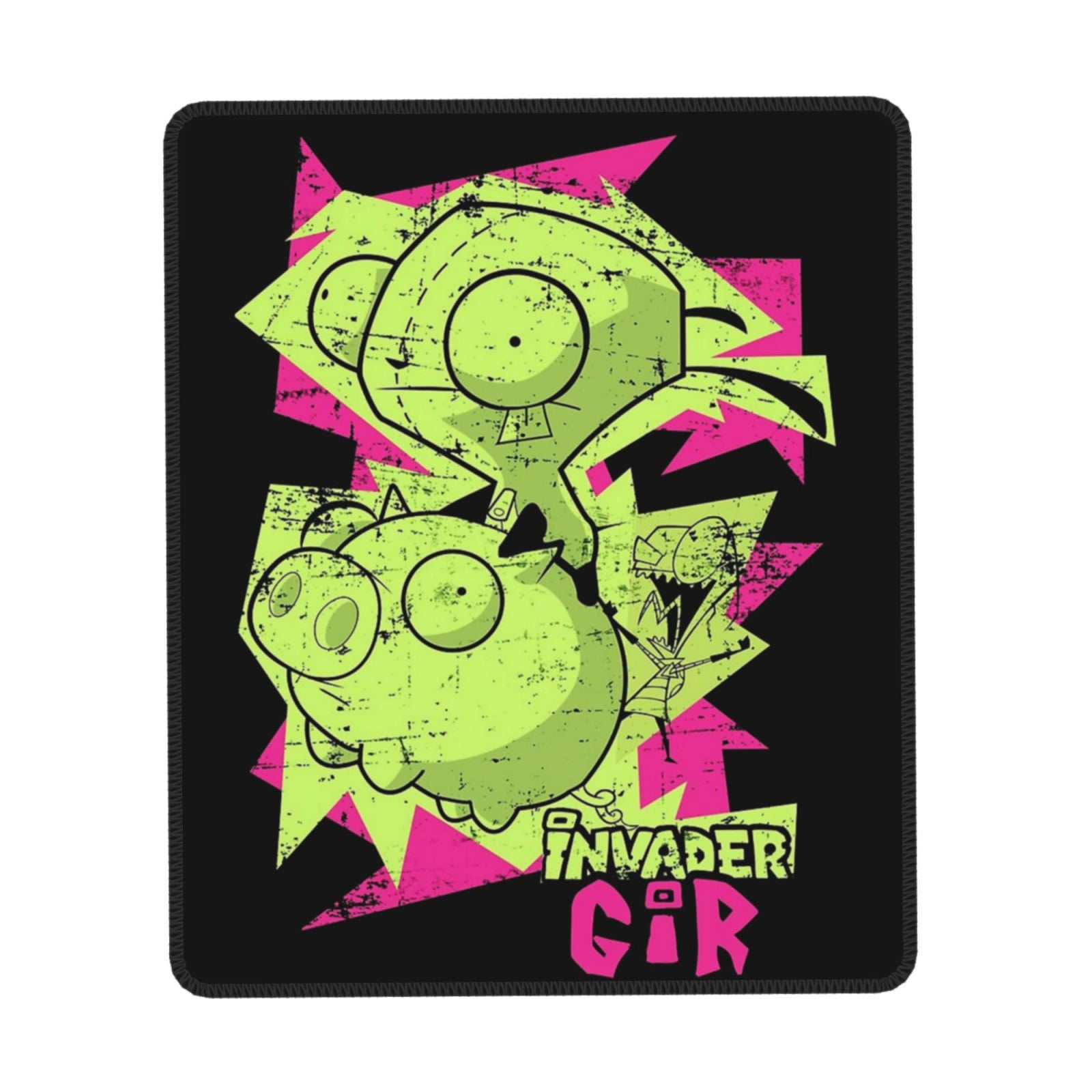 Invader Zim Mouse Pad Non-Slip Rubber Desktop Mousepads 10 X 12 Inch ...