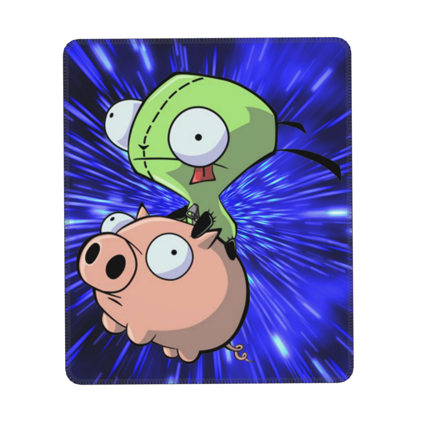 Invader Zim Mouse Pad Non-Slip Rubber Desktop Mousepads 7.9 X 9.5 In ...
