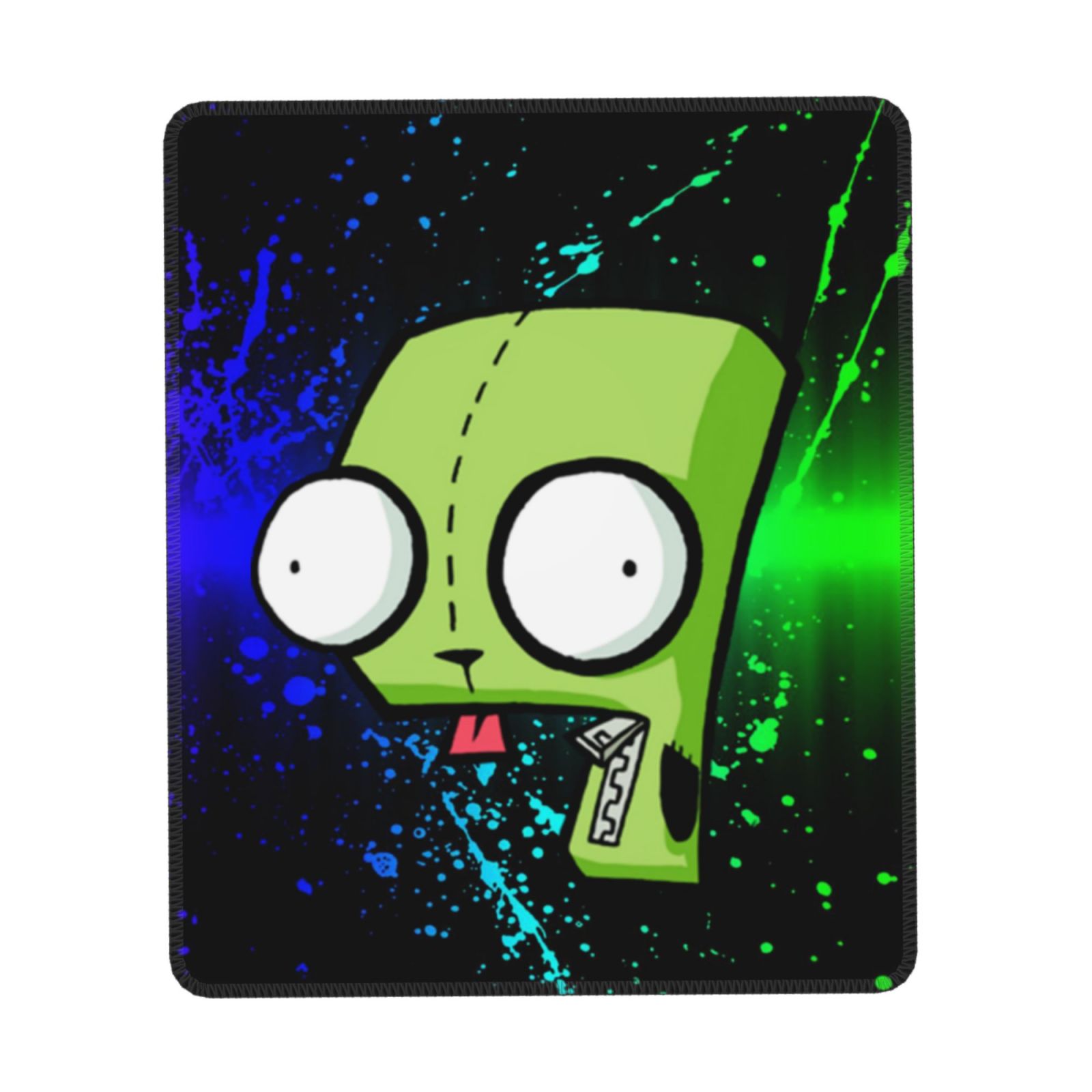 Invader Zim Mouse Pad Non-Slip Rubber Desktop Mousepads 7.9 X 9.5 In ...