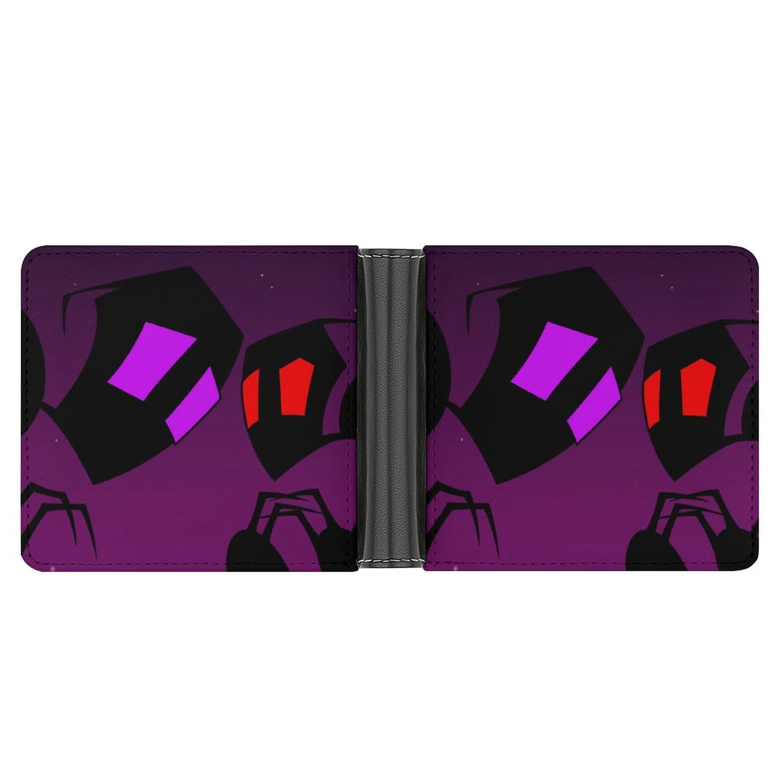 Invader Zim PU Leather Bifold Wallet Money Organizers Gift With Card ...