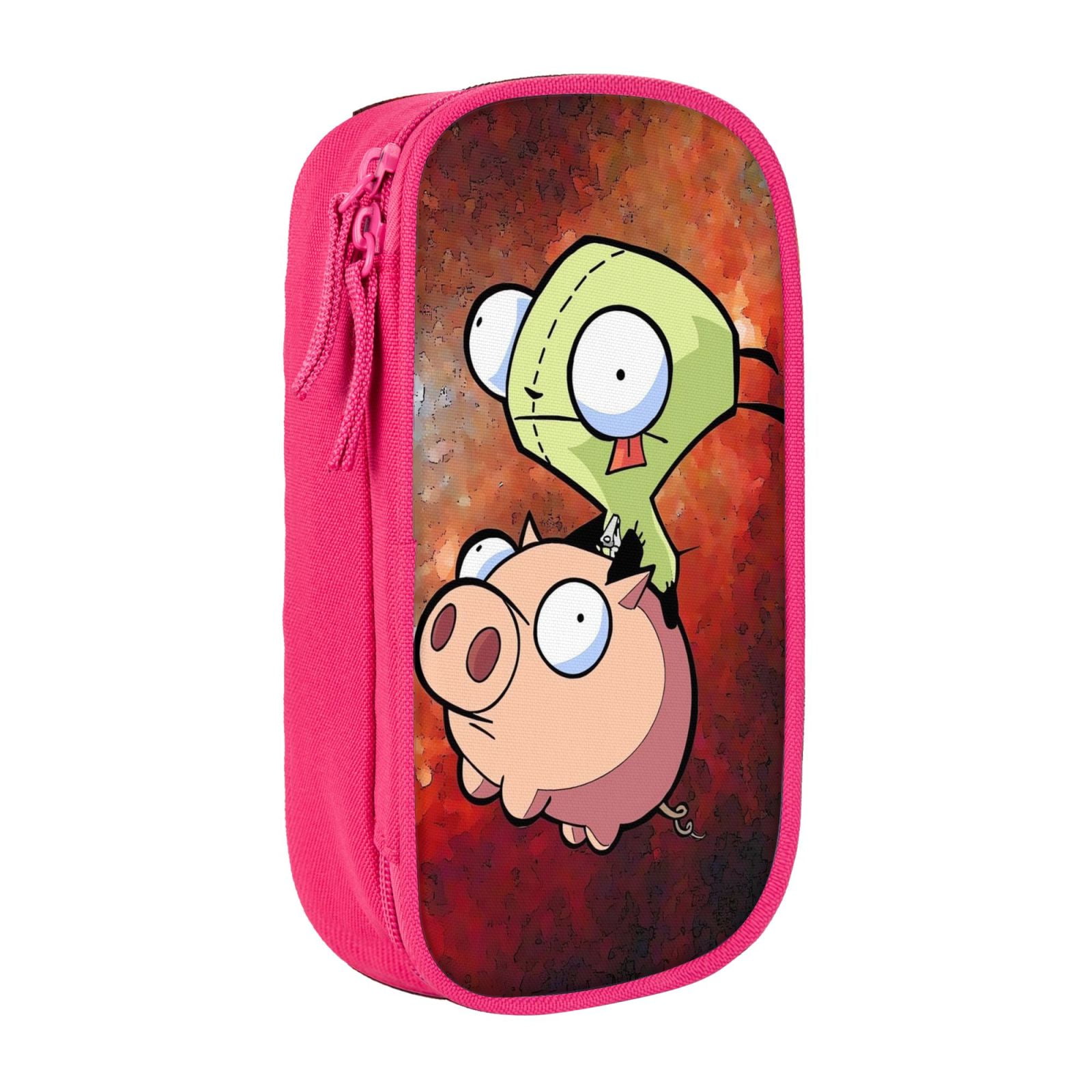 Invader Zim Pencil Case, Multipurpose Pencase ,Large Capacity Durable ...