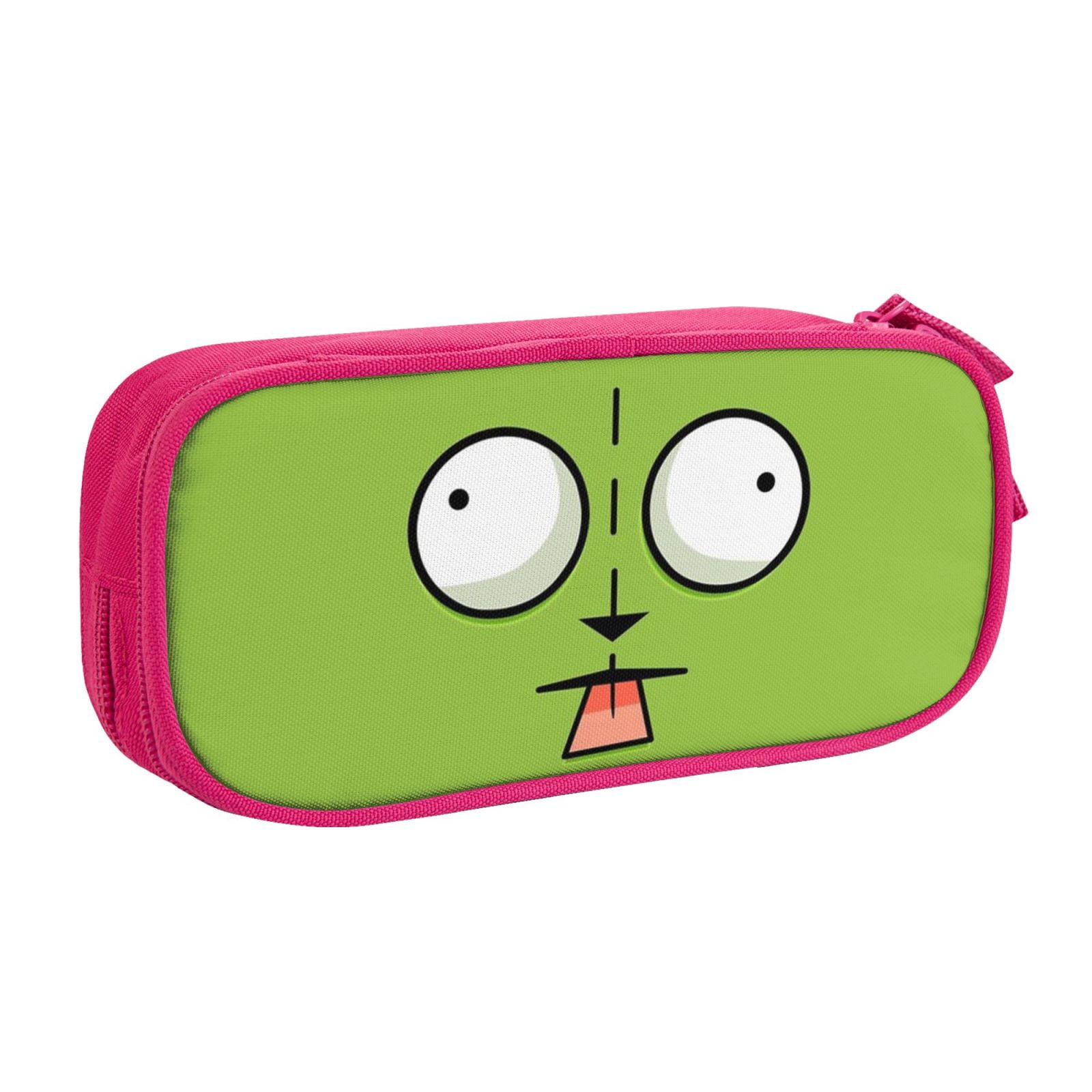 Invader Zim Pencil Case, Multipurpose Pencase ,Large Capacity Durable ...