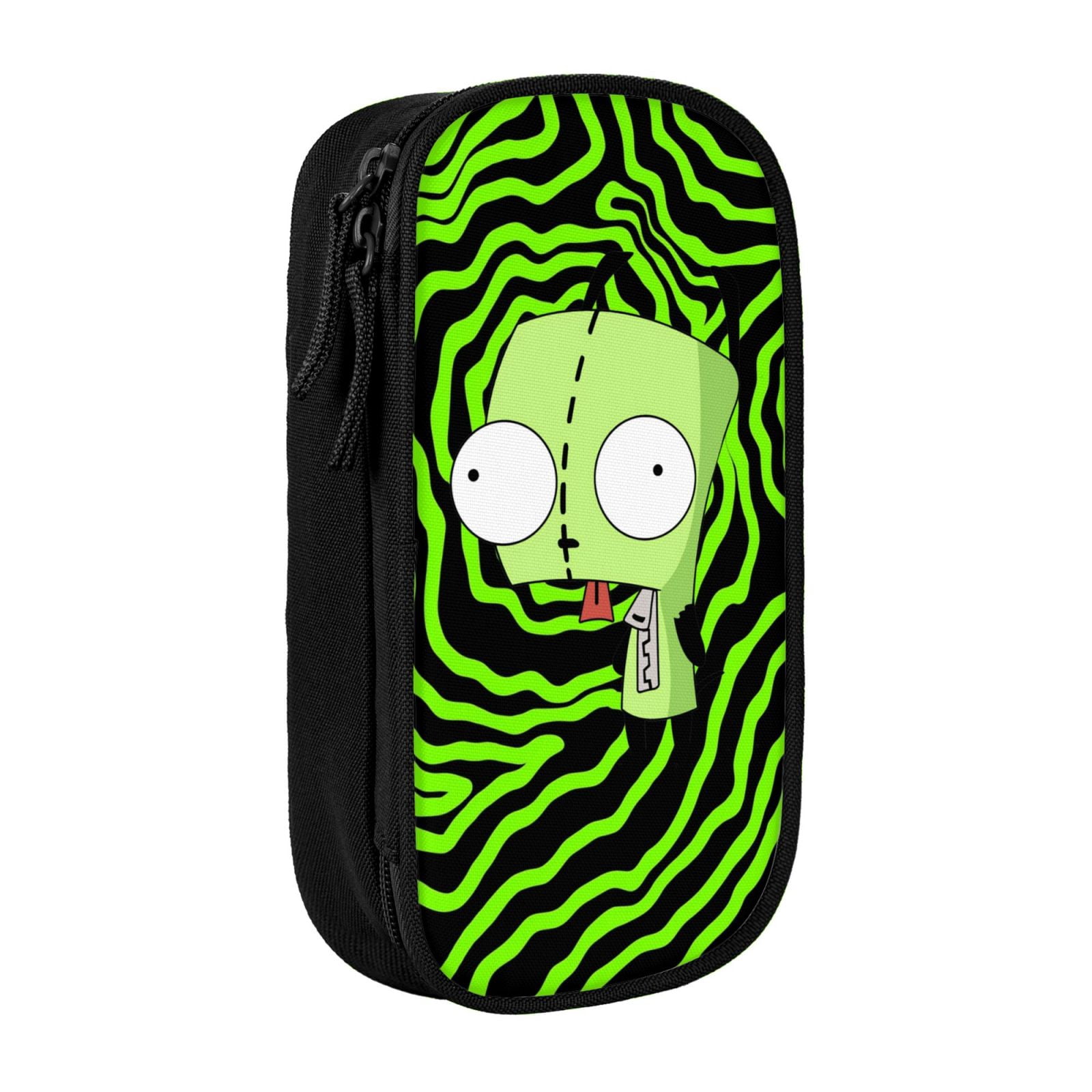 Invader Zim Pencil Case, Multipurpose Pencase ,Large Capacity Durable ...