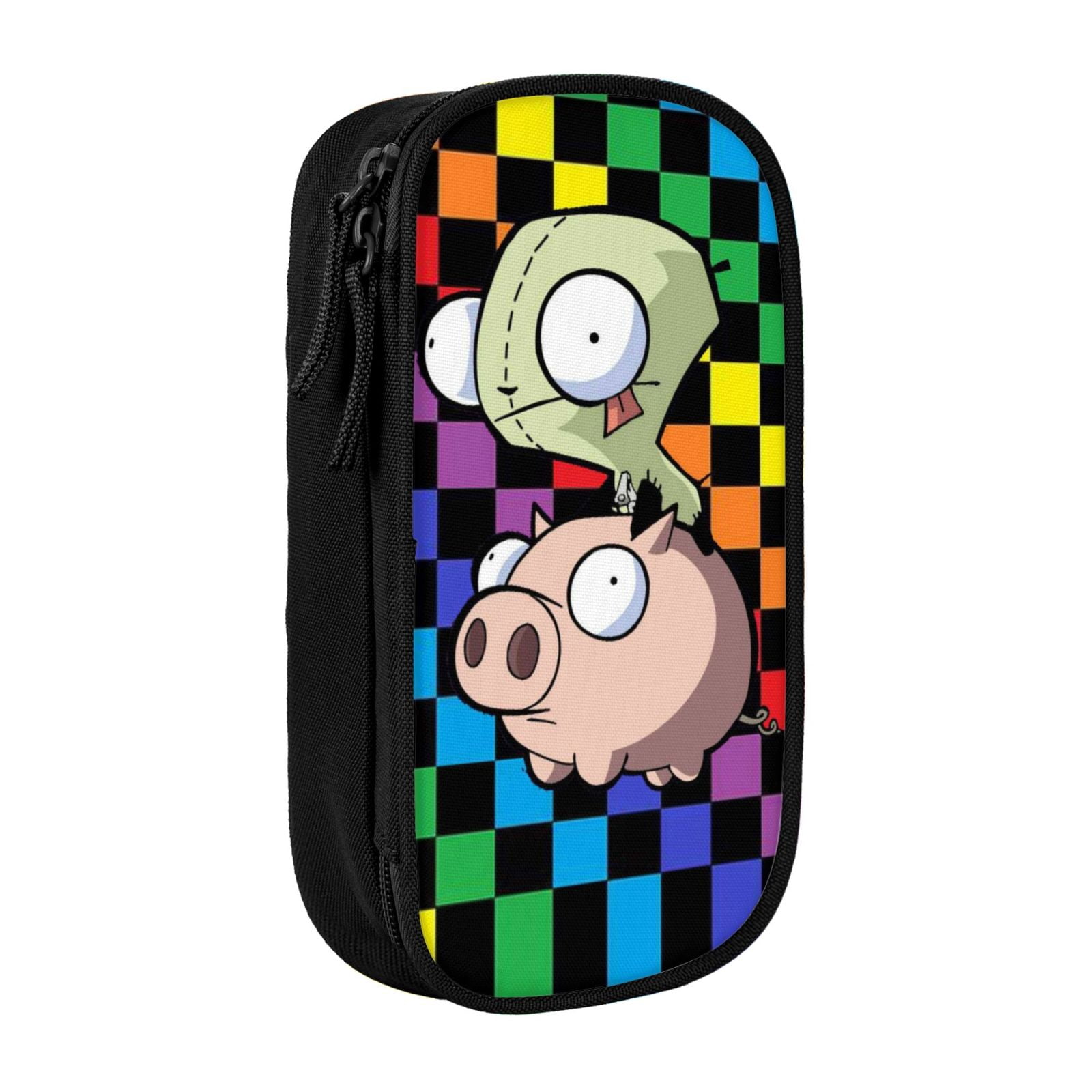 Invader Zim Pencil Case, Multipurpose Pencase ,Large Capacity Durable ...