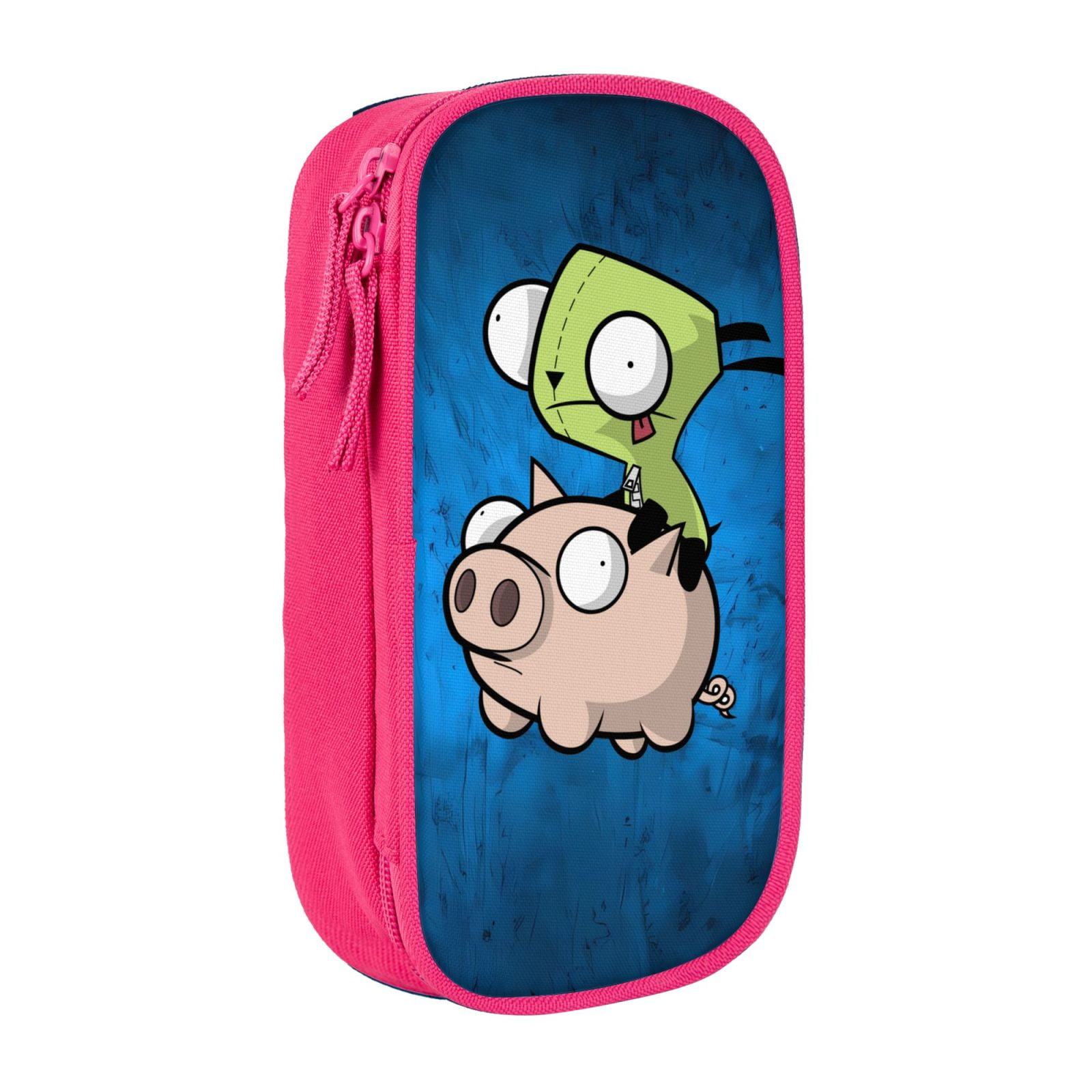 Invader Zim Pencil Case, Multipurpose Pencase ,Large Capacity Durable ...