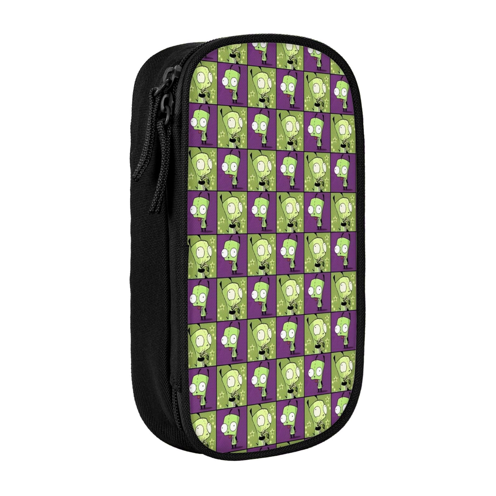 Invader Zim Pencil Case, Multipurpose Pencase ,Large Capacity Durable ...