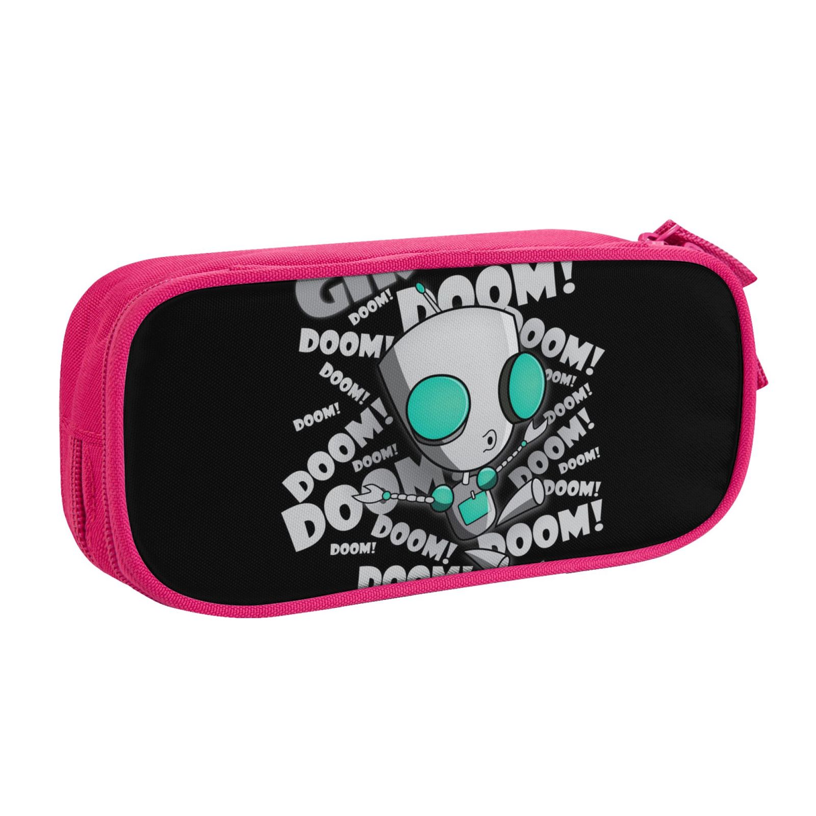 Invader Zim Pencilcase Large Capacity Pencase Double-layer Pen Bag ...