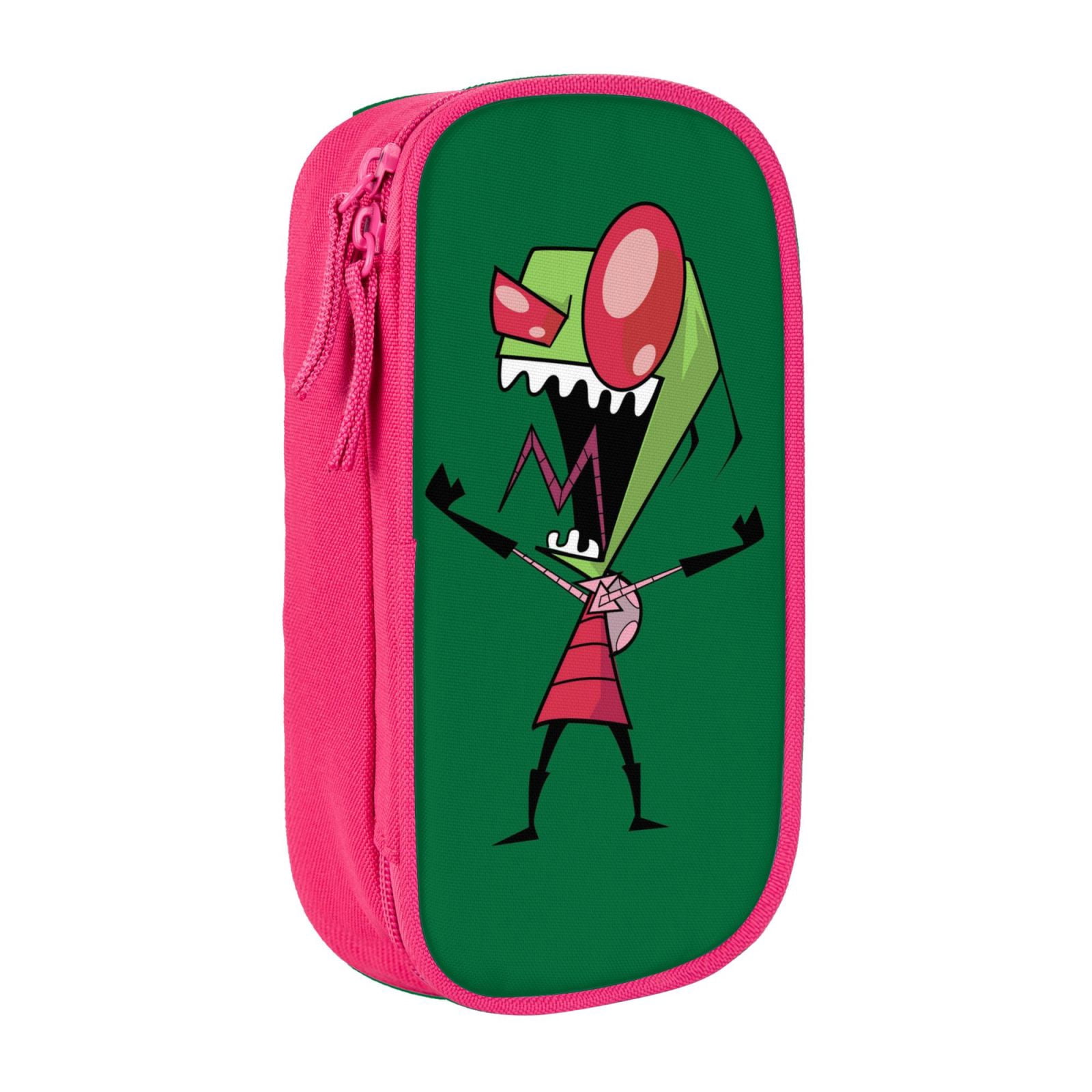 Invader Zim Pencilcase Large Capacity Pencase Double-layer Pen Bag ...