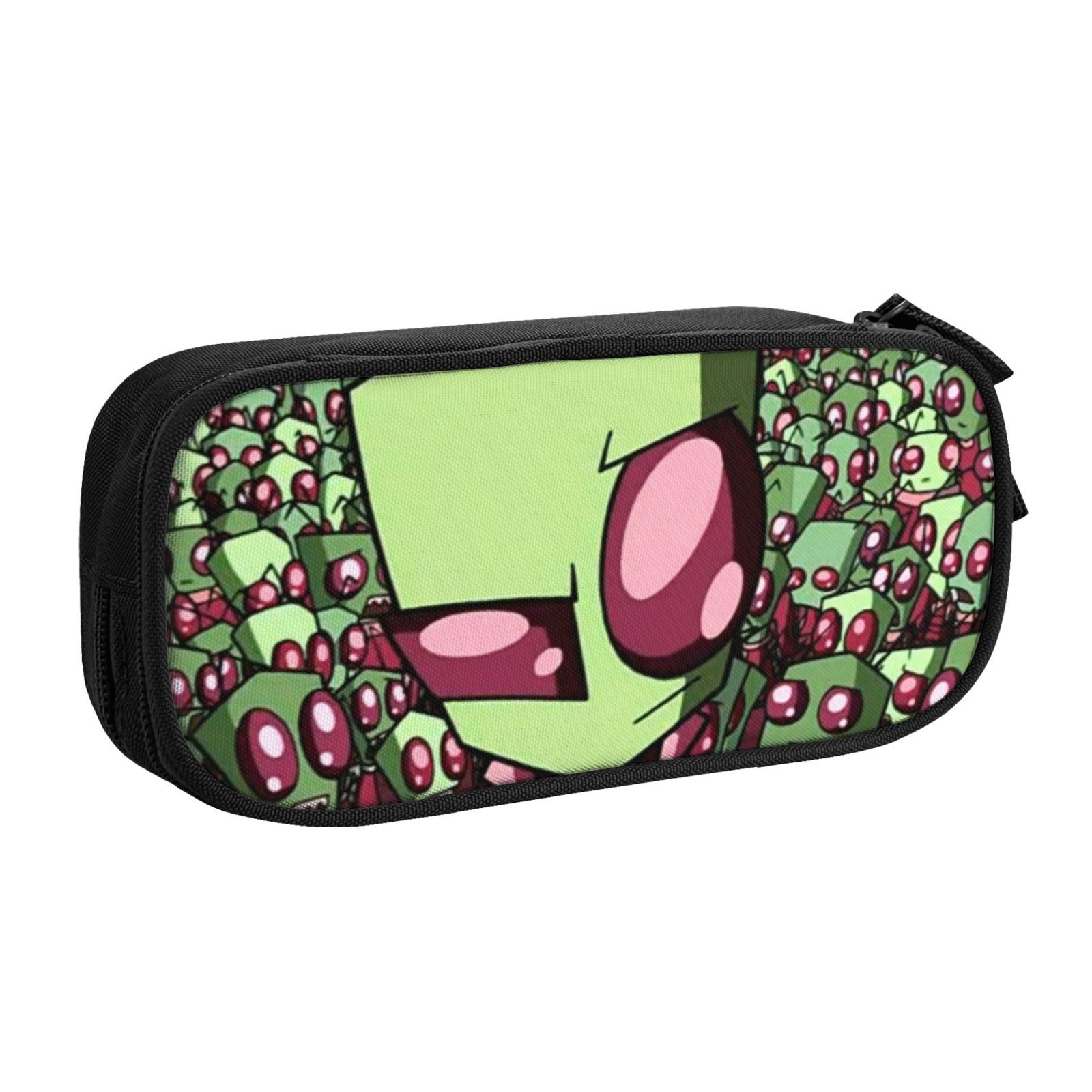 Invader Zim Pencilcase Large Capacity Pencase Double-layer Pen Bag ...