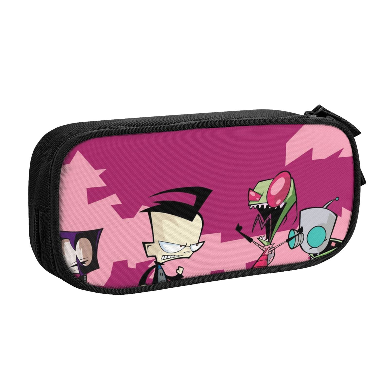 Invader Zim Pencilcase Large Capacity Pencase Double-layer Pen Bag ...
