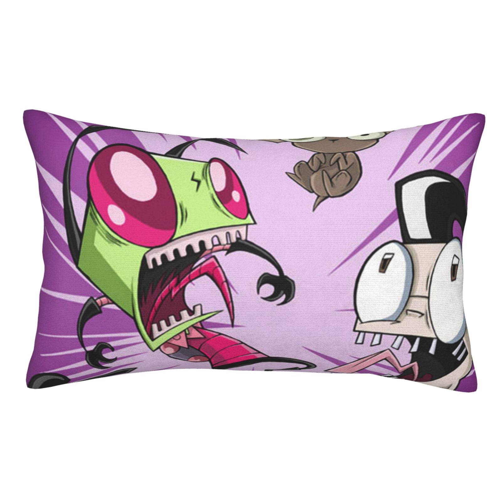 Invader Zim Pillowcase Cushion Pillow Covers With Hidden Zipper Pillow ...