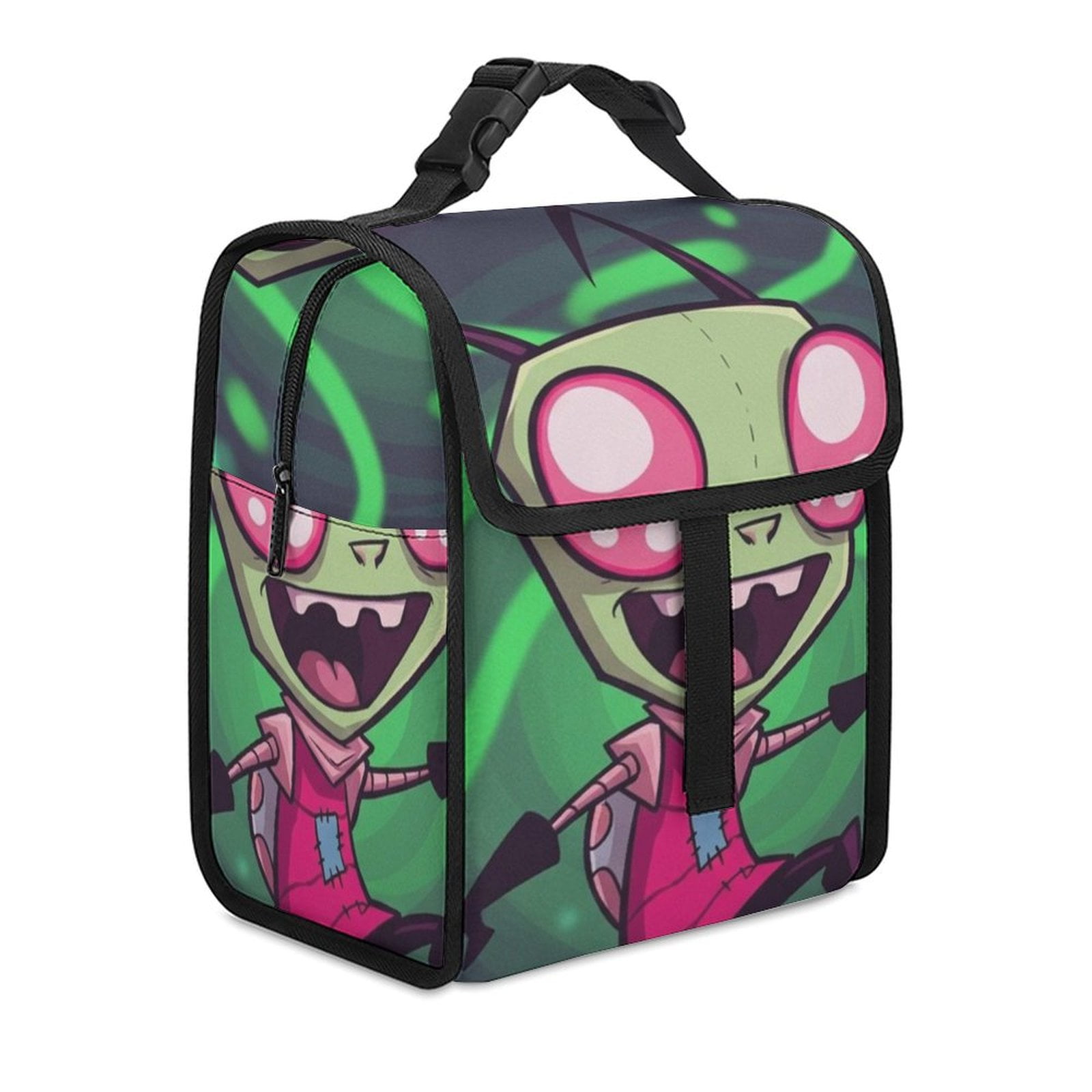 Invader Zim Portable Lunch Bag Insulated Lunchbag Lunch Box Leakproof ...