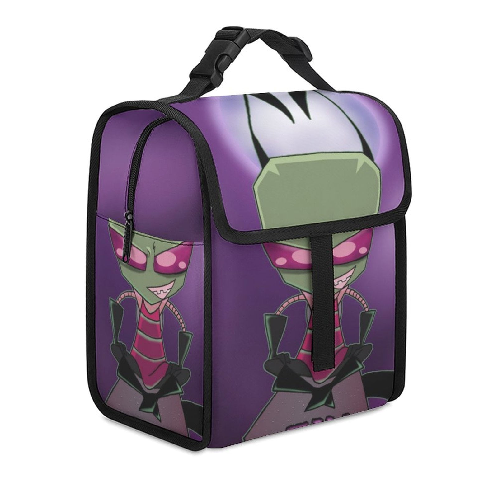 Invader Zim Portable Lunch Bag Insulated Lunchbag Lunch Box Leakproof ...