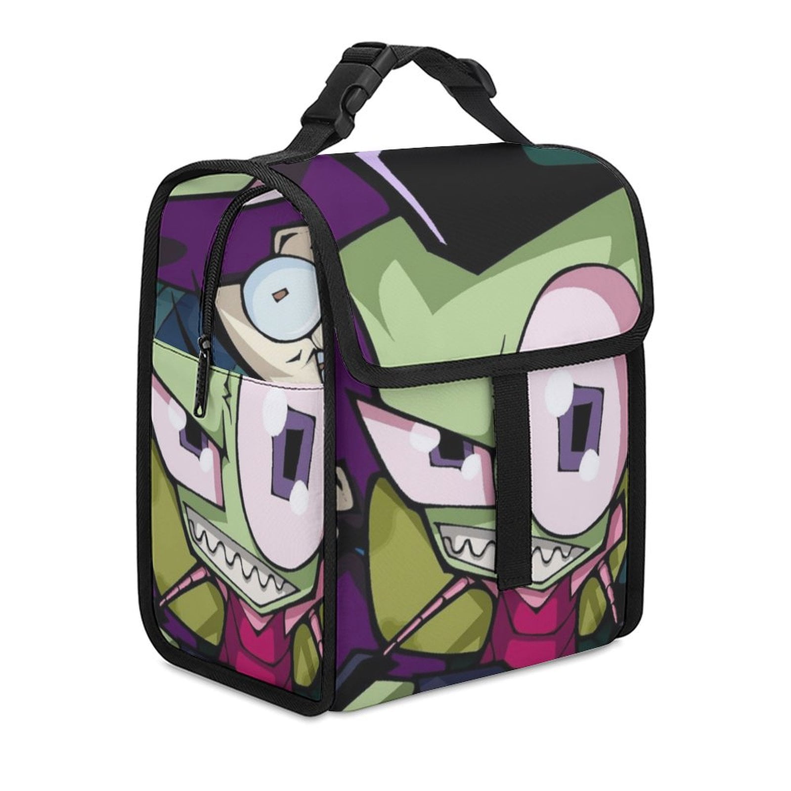 Invader Zim Portable Lunch Bag Insulated Lunchbag Lunch Box Leakproof ...