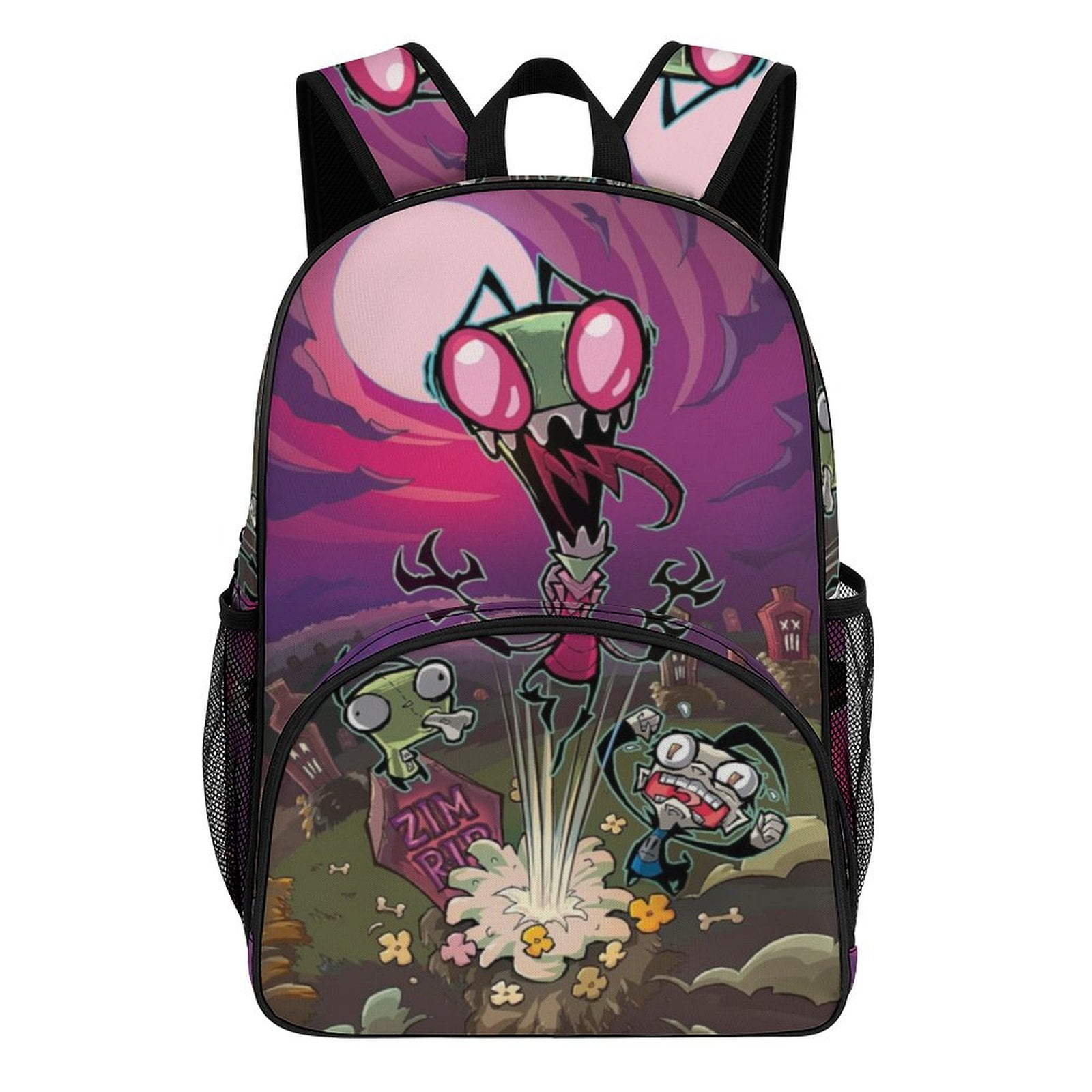 Invader Zim Poster Backpack Daypack Adjustable School Bag Student ...